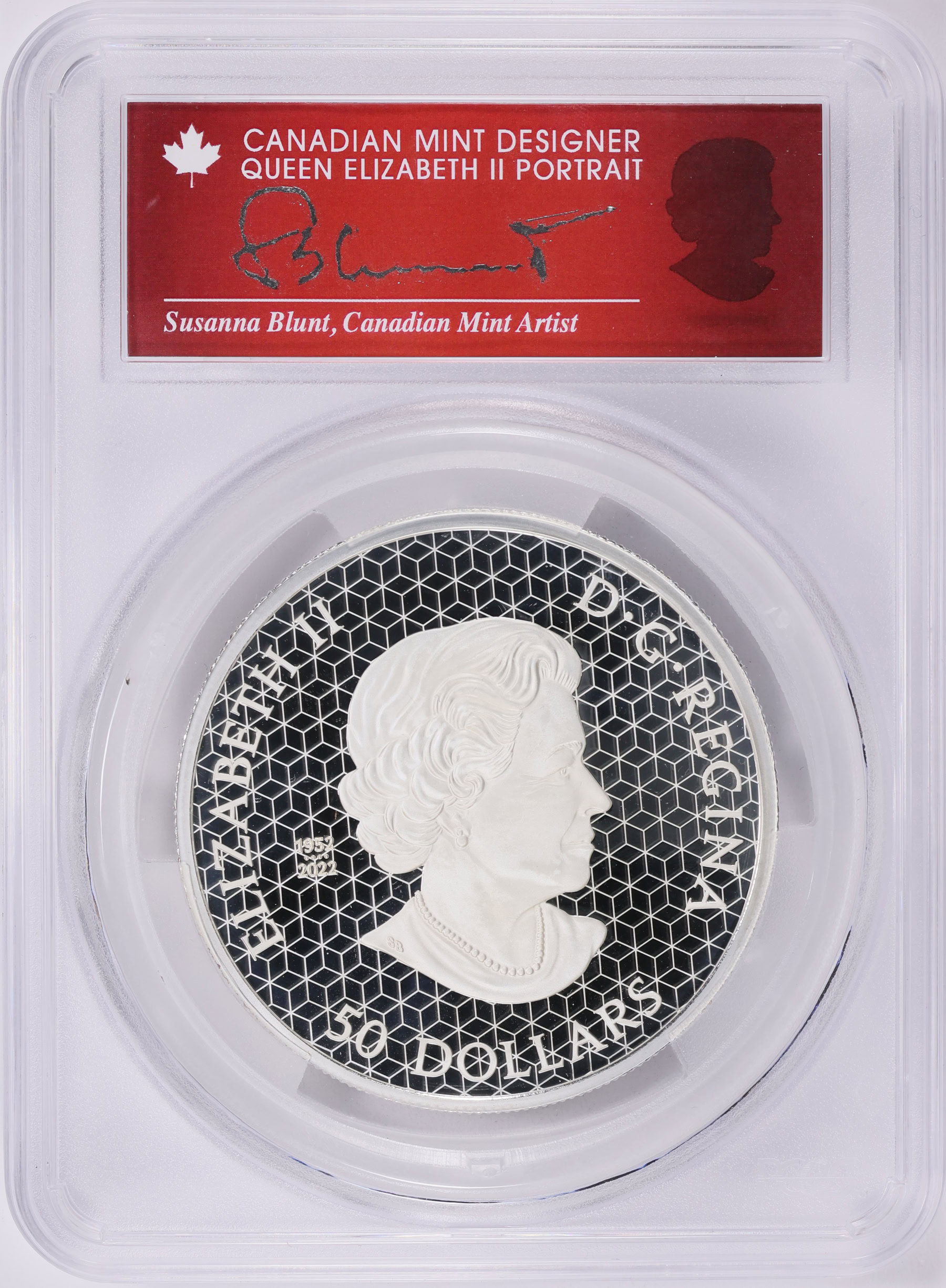 Canada 2023 Silver $50 Maple Leaves in Motion Ultra High Relief KM-3321 ...