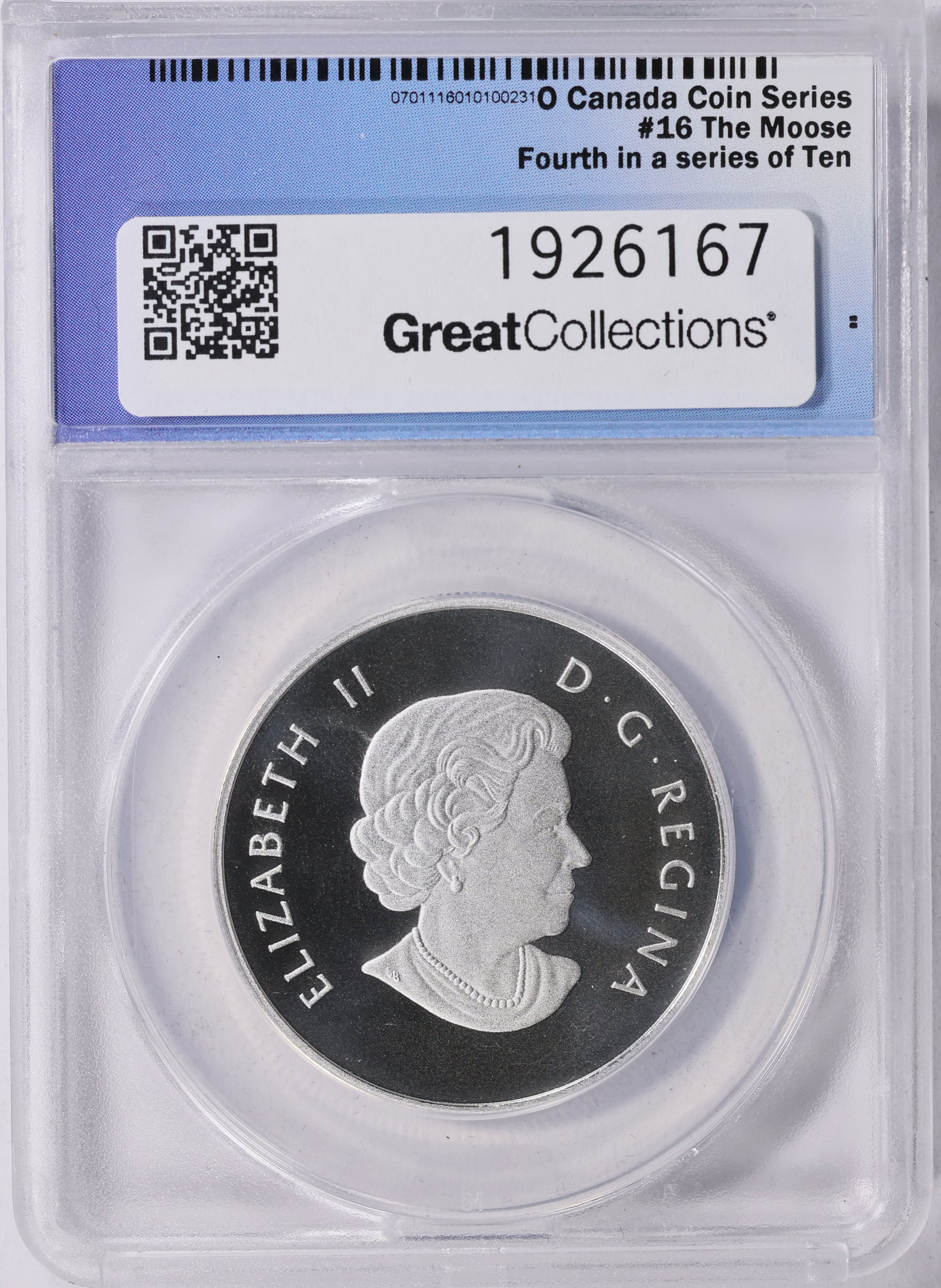Canada 2014 Silver $10 O Canada Series, Moose KM-1649.1 First Release ...