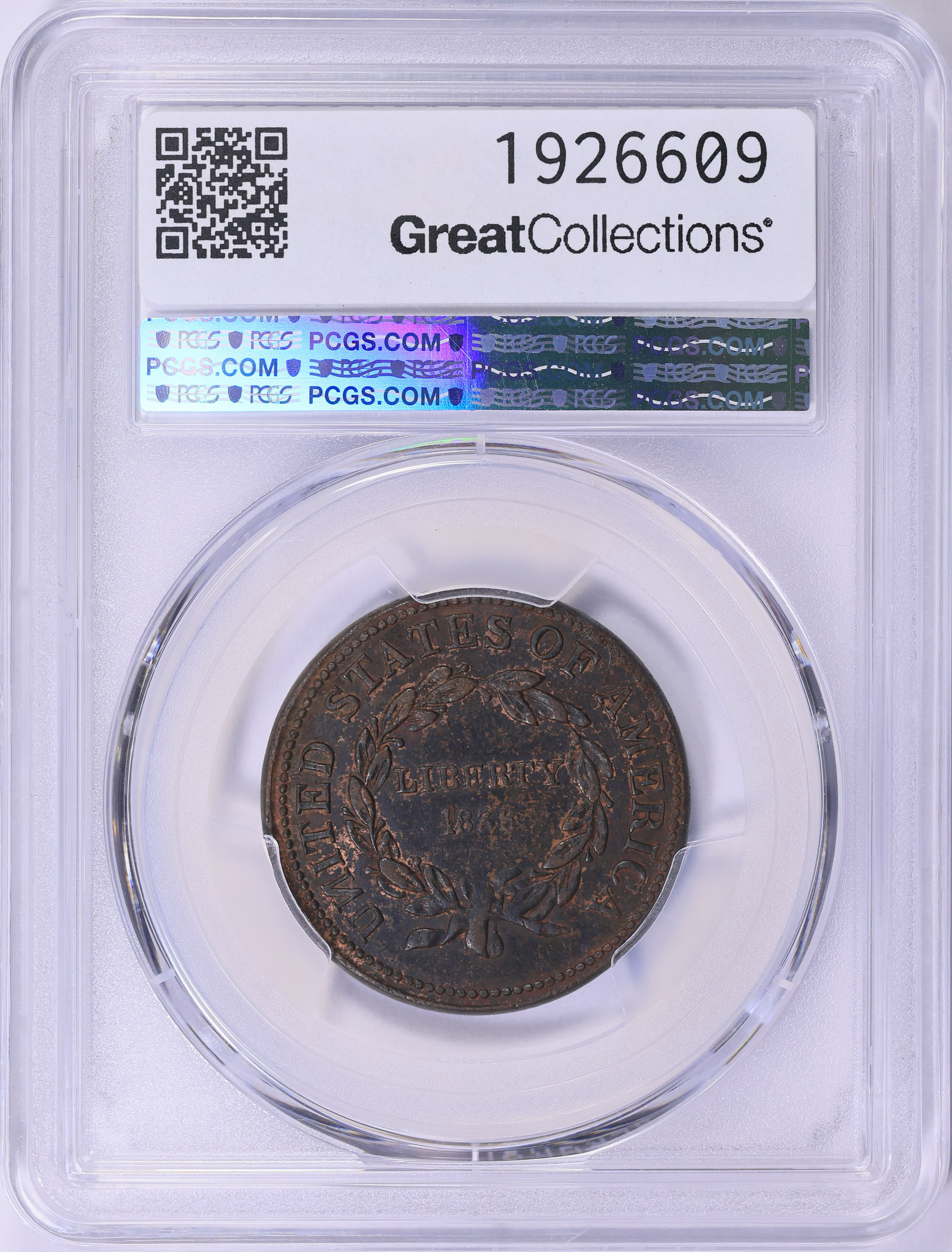1838 Am I Not A Woman & A Sister Token HT-81 PCGS Genuine XF Details ...