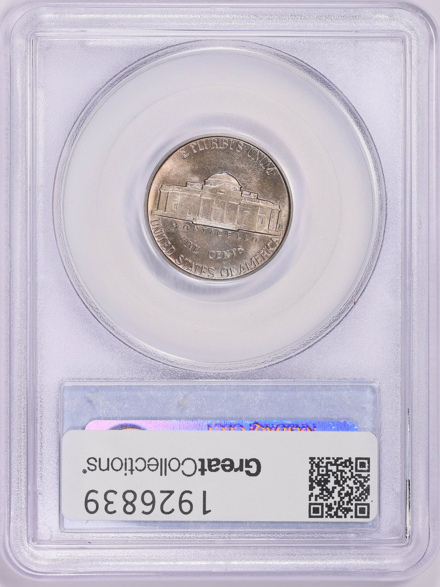 1942-D Jefferson Nickel Type 1 PCGS MS-64 FS (Item 1926839 ...