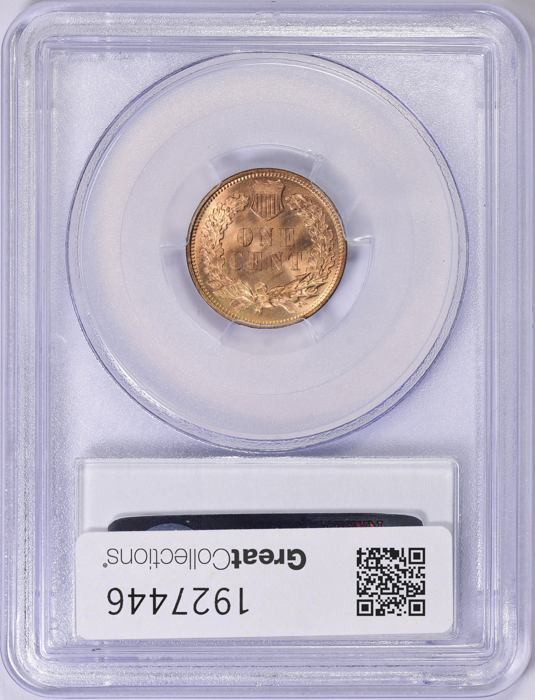 1905 Indian Cent PCGS MS-65 RD (CAC Green) (Item 1927446 ...