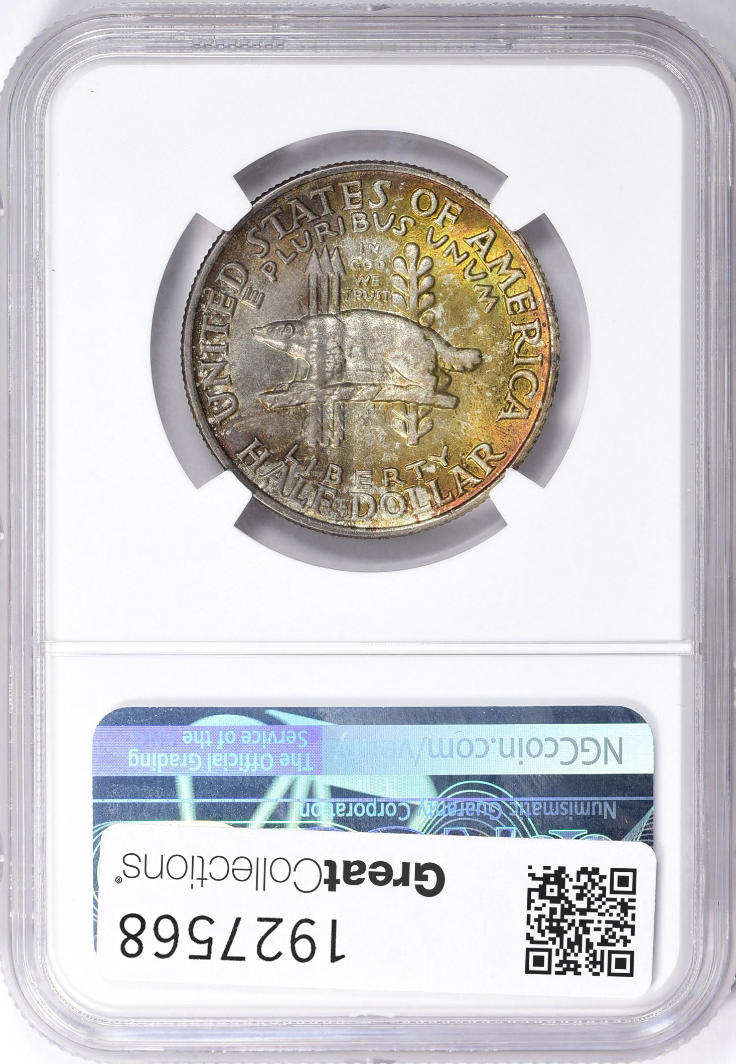 1936 Wisconsin Territorial Centennial Half Dollar NGC MS-66 (CAC Green ...