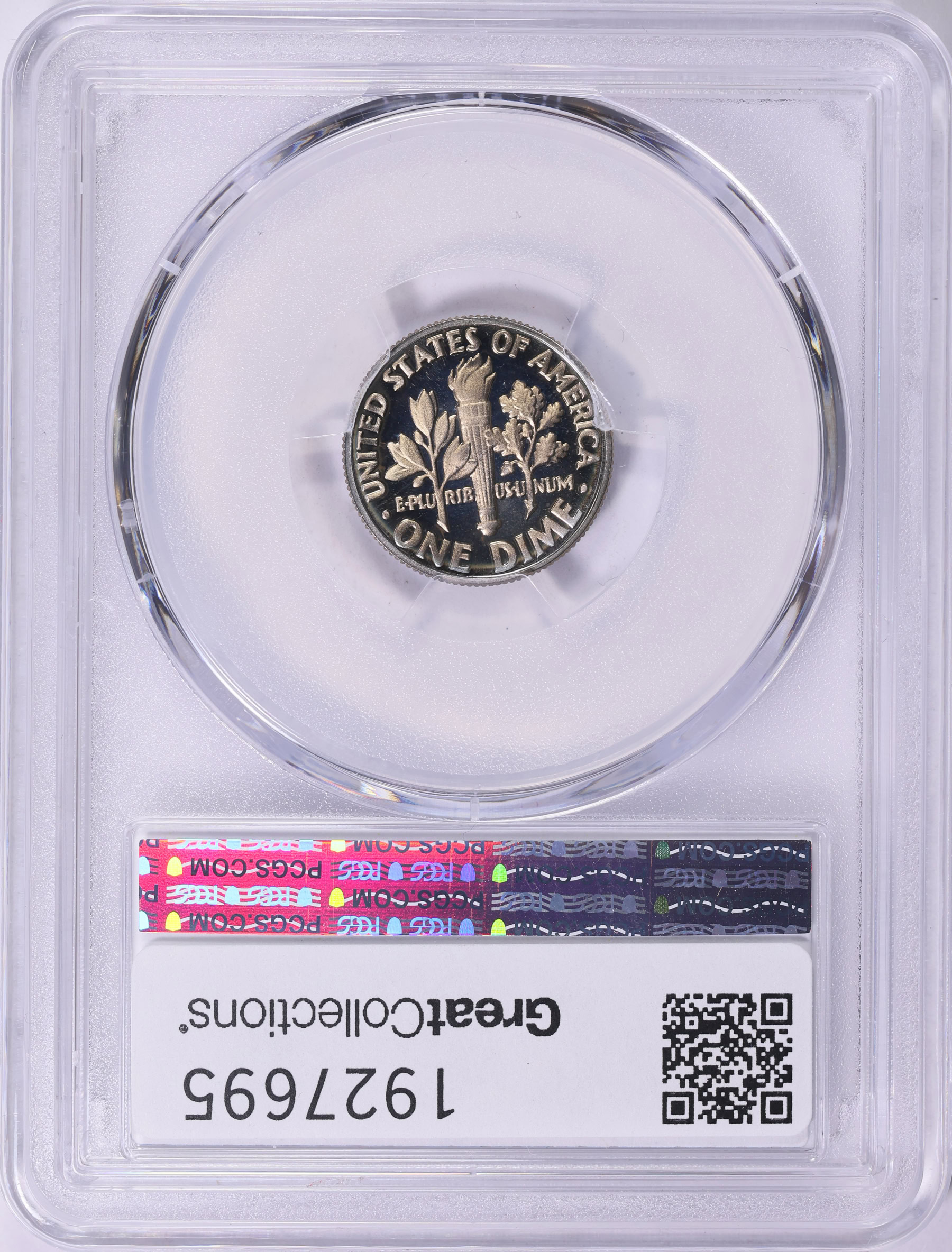 1985-S Roosevelt Dime PCGS Proof-69 DCAM (Toned) (Item 1927695 ...