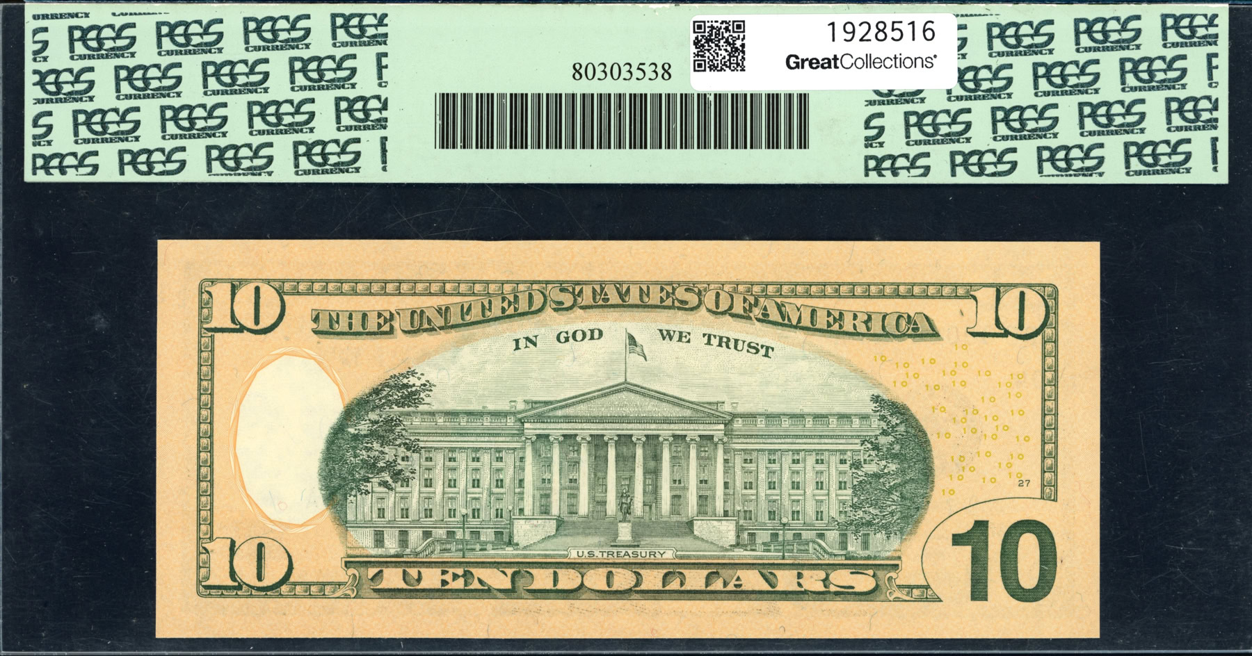 Fr. 2039-D (GDA Block) 2004A $10 Cleveland Federal Reserve Note *Low ...