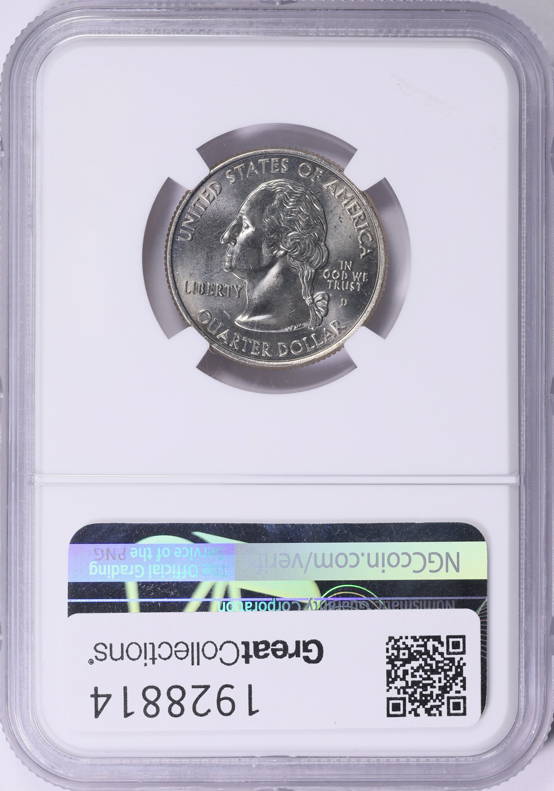 2004-D State Quarter Wisconsin Extra Leaf Low NGC MS-66 (Item 1928814 ...
