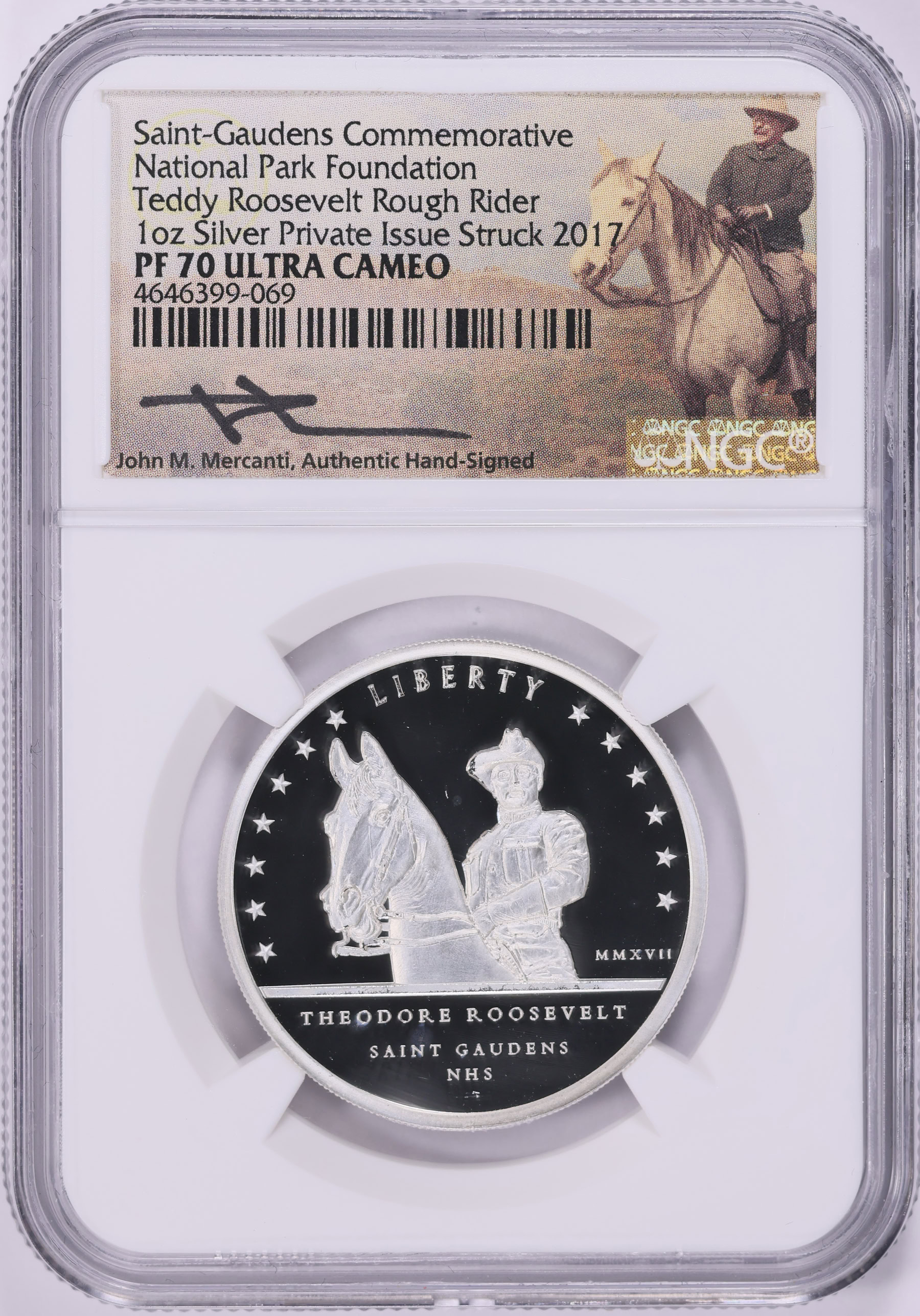 Saint-Gaudens Commemorative National Park Foundation Teddy Roosevelt ...