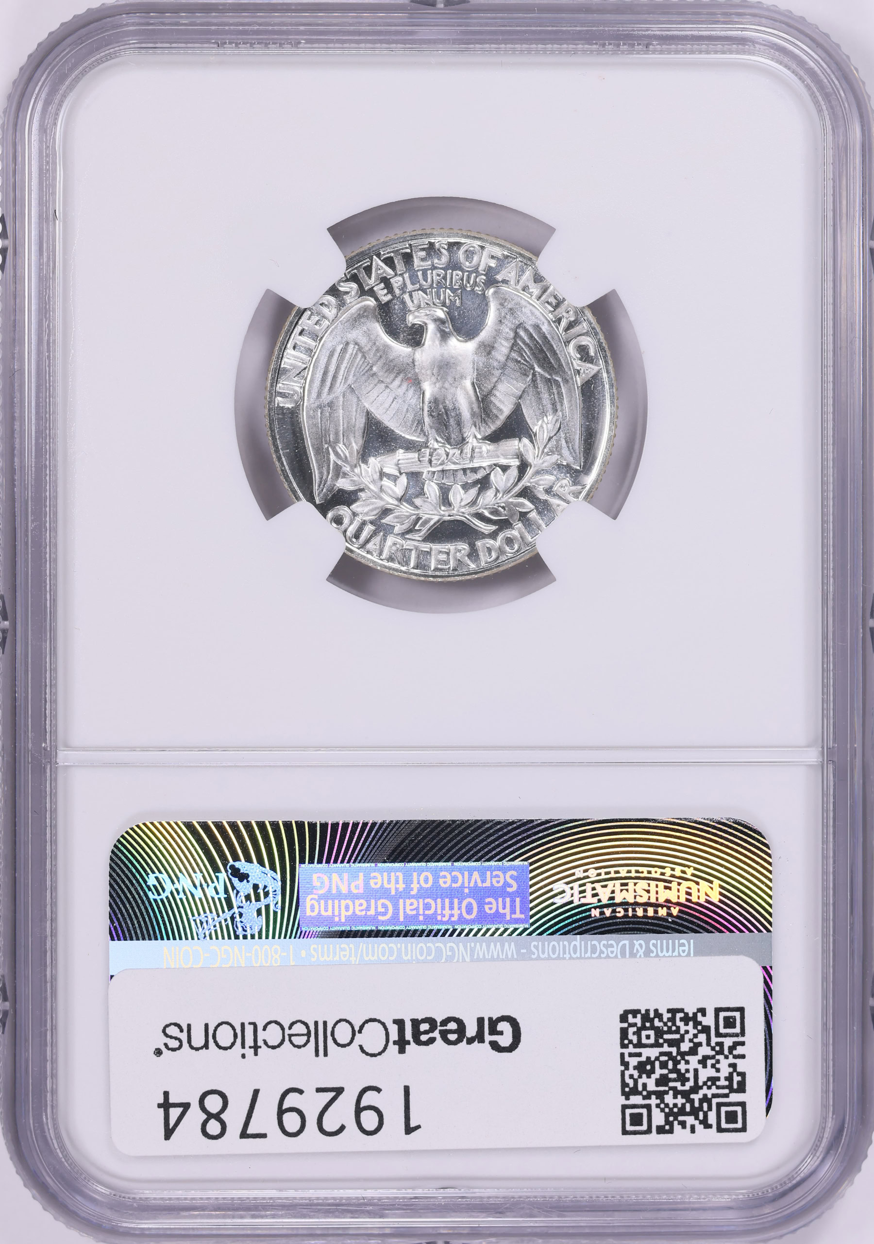1960 Washington Quarter NGC Proof-68 ★ (Item 1929784 ...