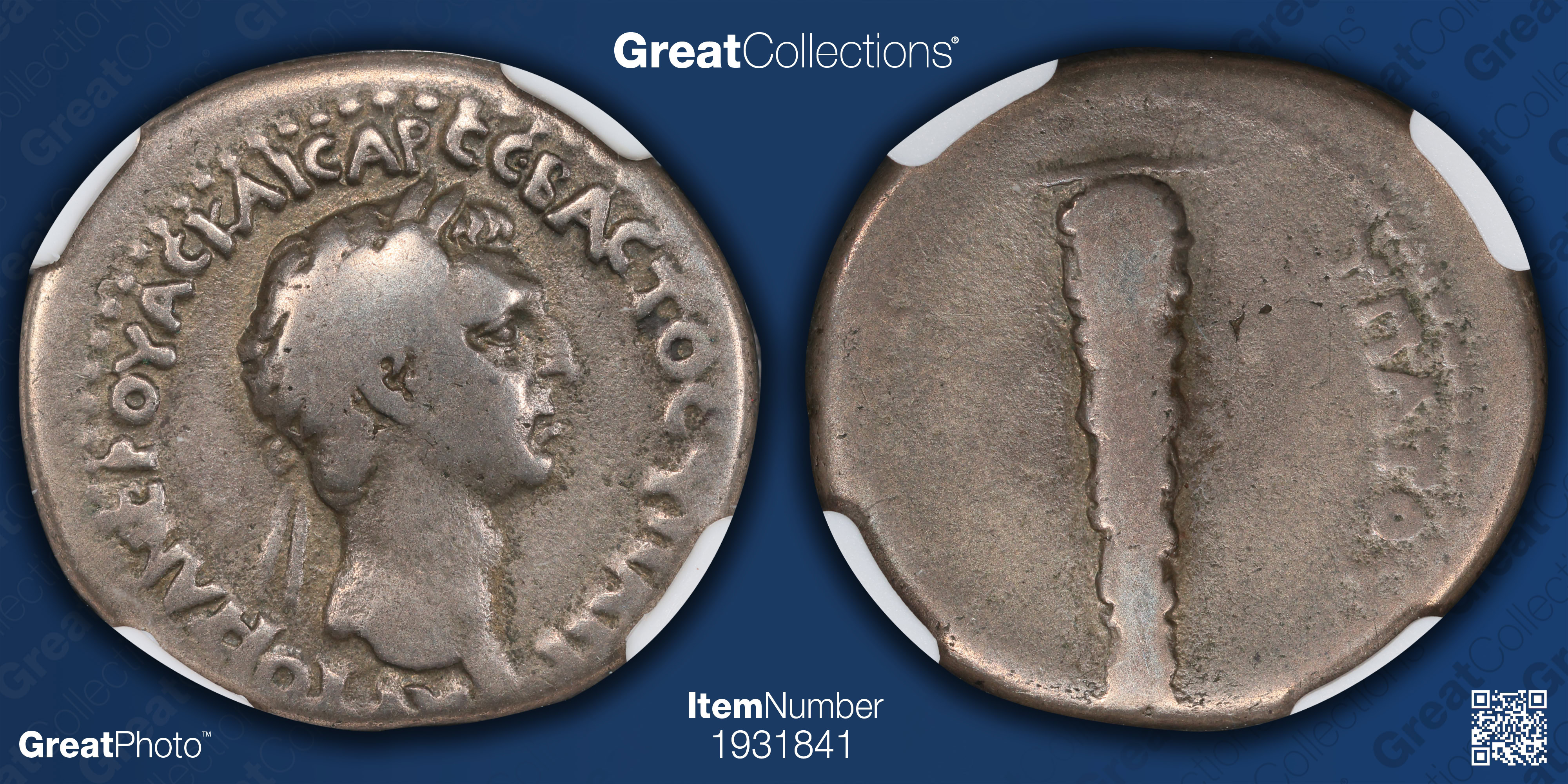 Ancient Roman Empire, Provincial Cappadocia. Nerva (A.D. 96-98) A.D. 98 ...