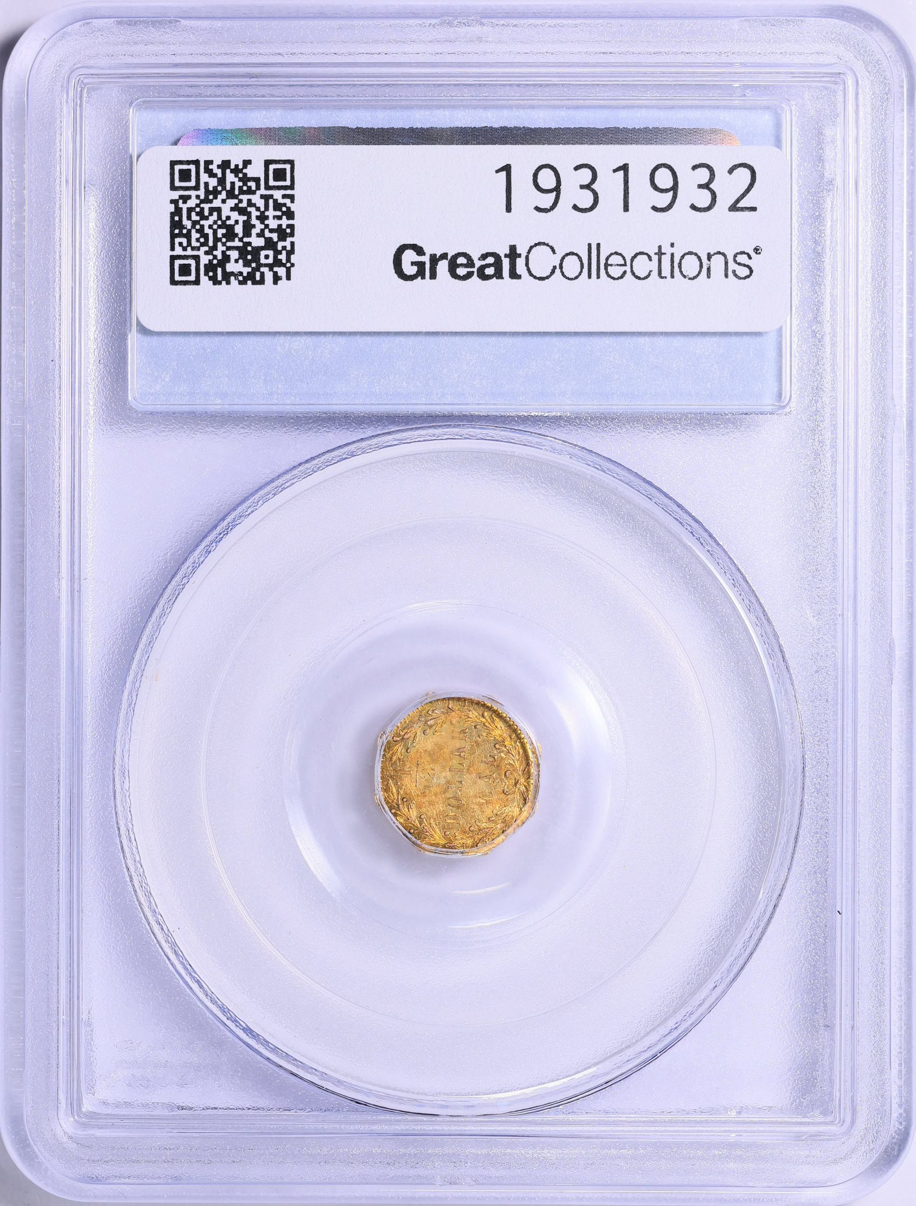 1875 California Fractional Gold 50c BG-946 PCGS MS-62 (Item 1931932 ...