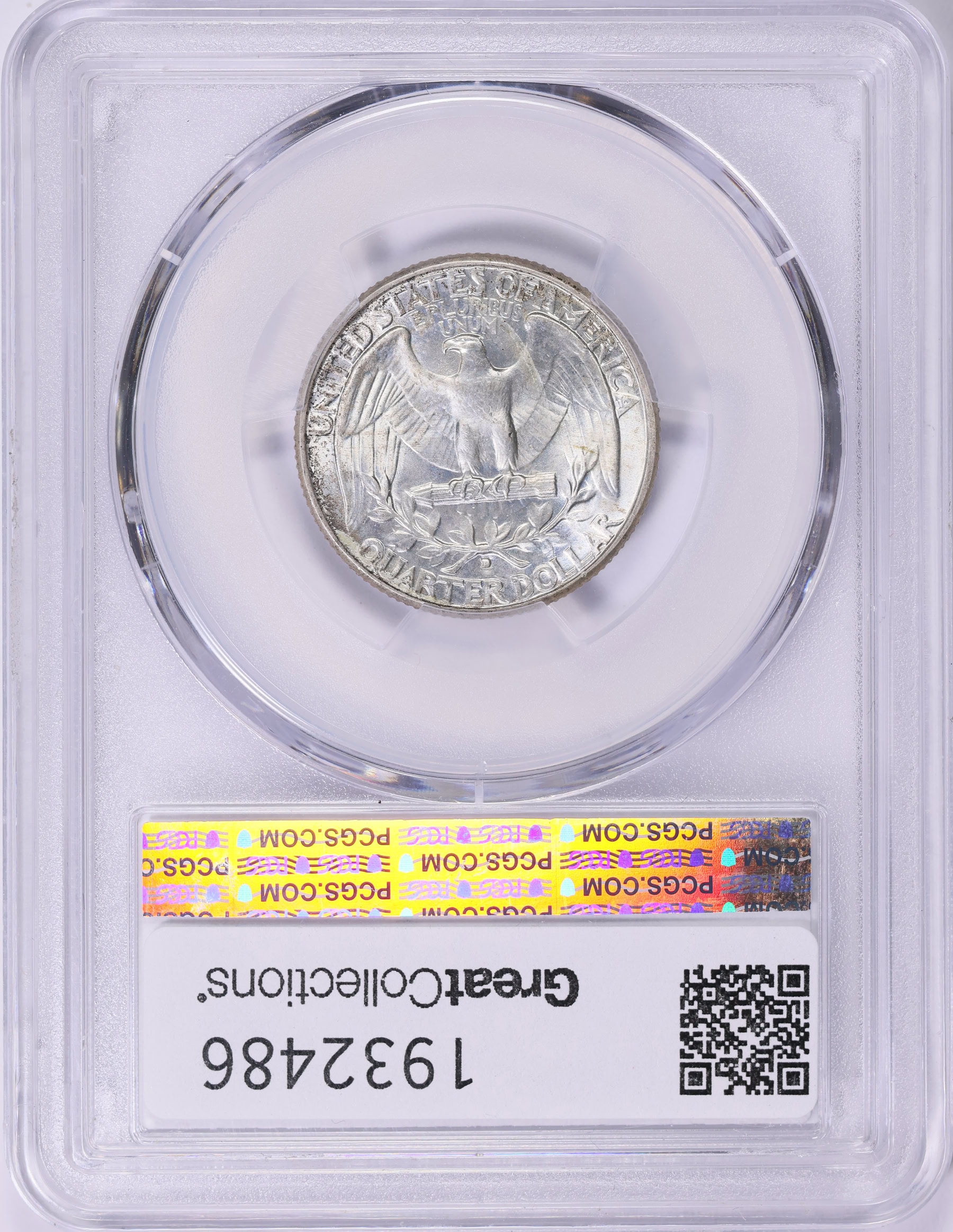 1932-D Washington Quarter PCGS MS-64 (CAC Green) (Item 1932486 ...