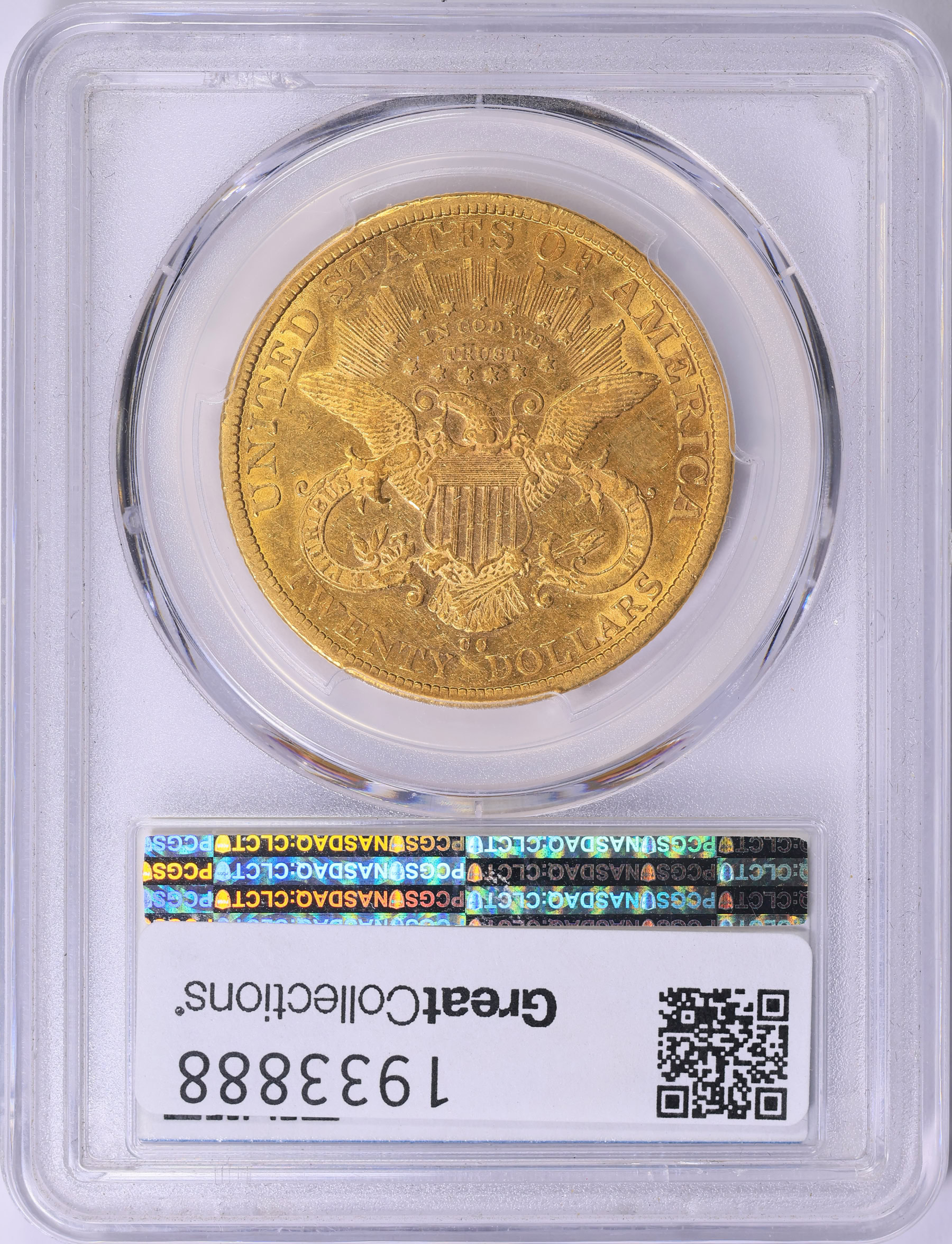 1879-CC Liberty Gold Double Eagle PCGS XF-45 (Item 1933888 ...