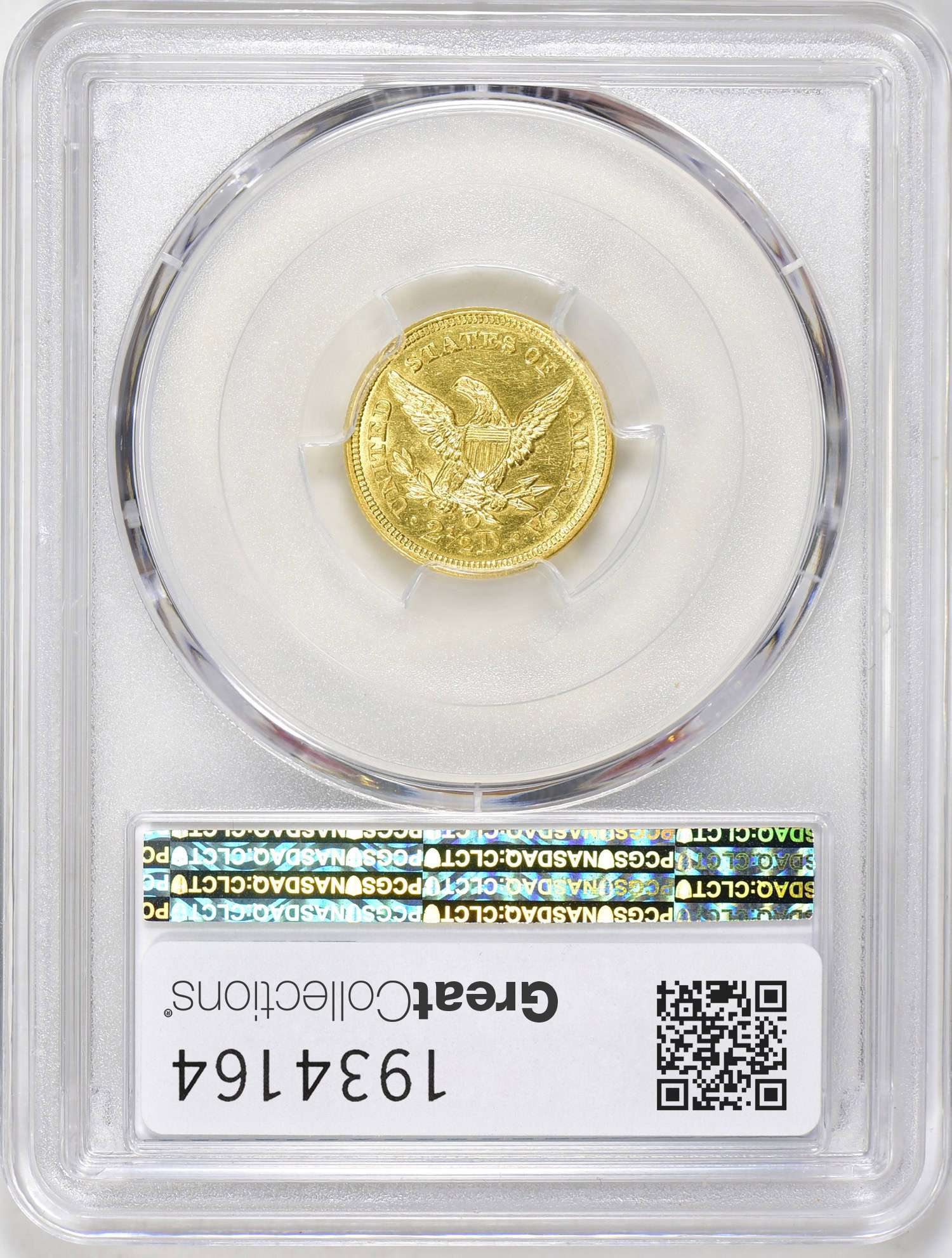 1857-O Liberty Gold Quarter Eagle PCGS MS-62 (Item 1934164 ...
