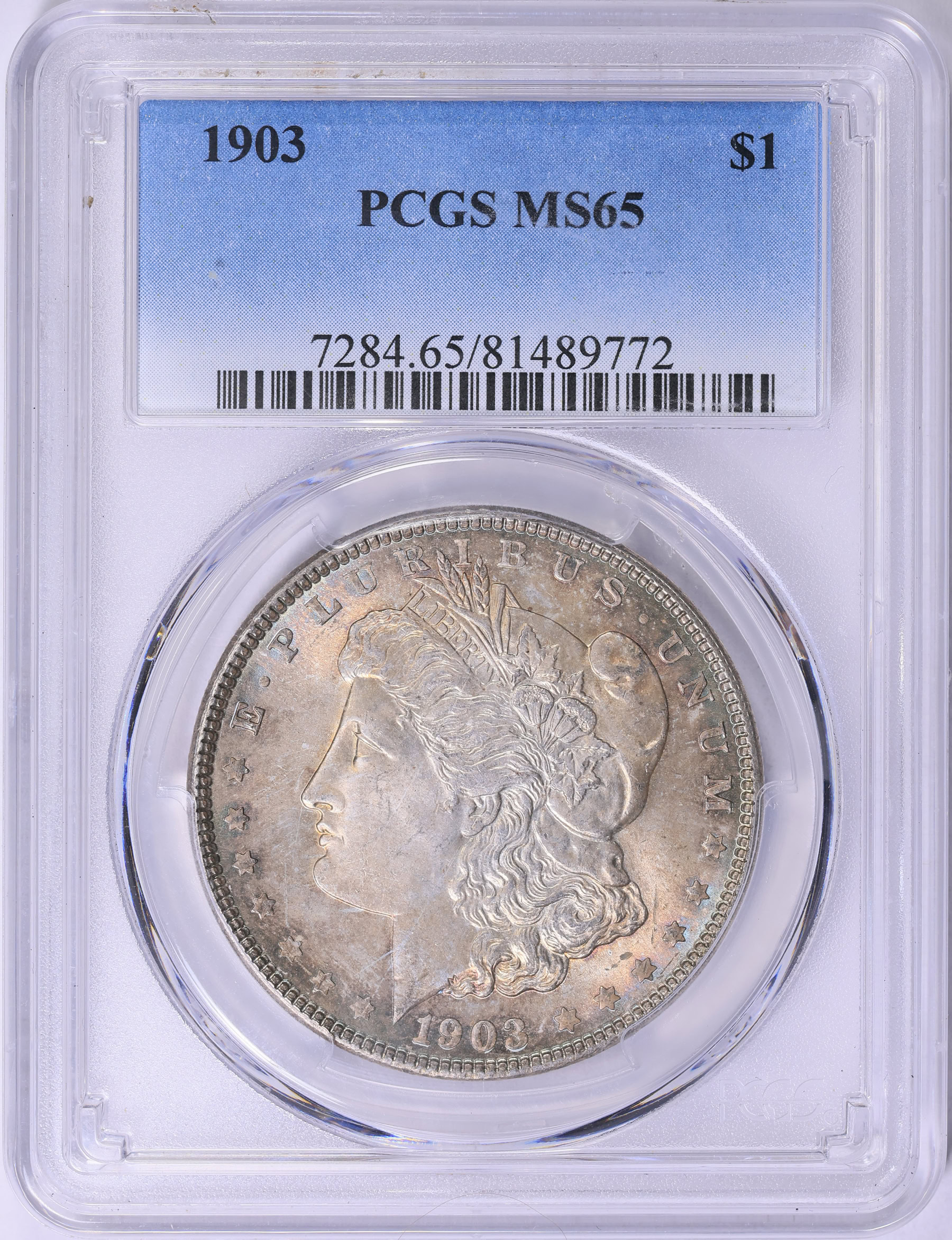 1903 Morgan Silver Dollar PCGS MS-65 (Toned) (Item 1934302 ...