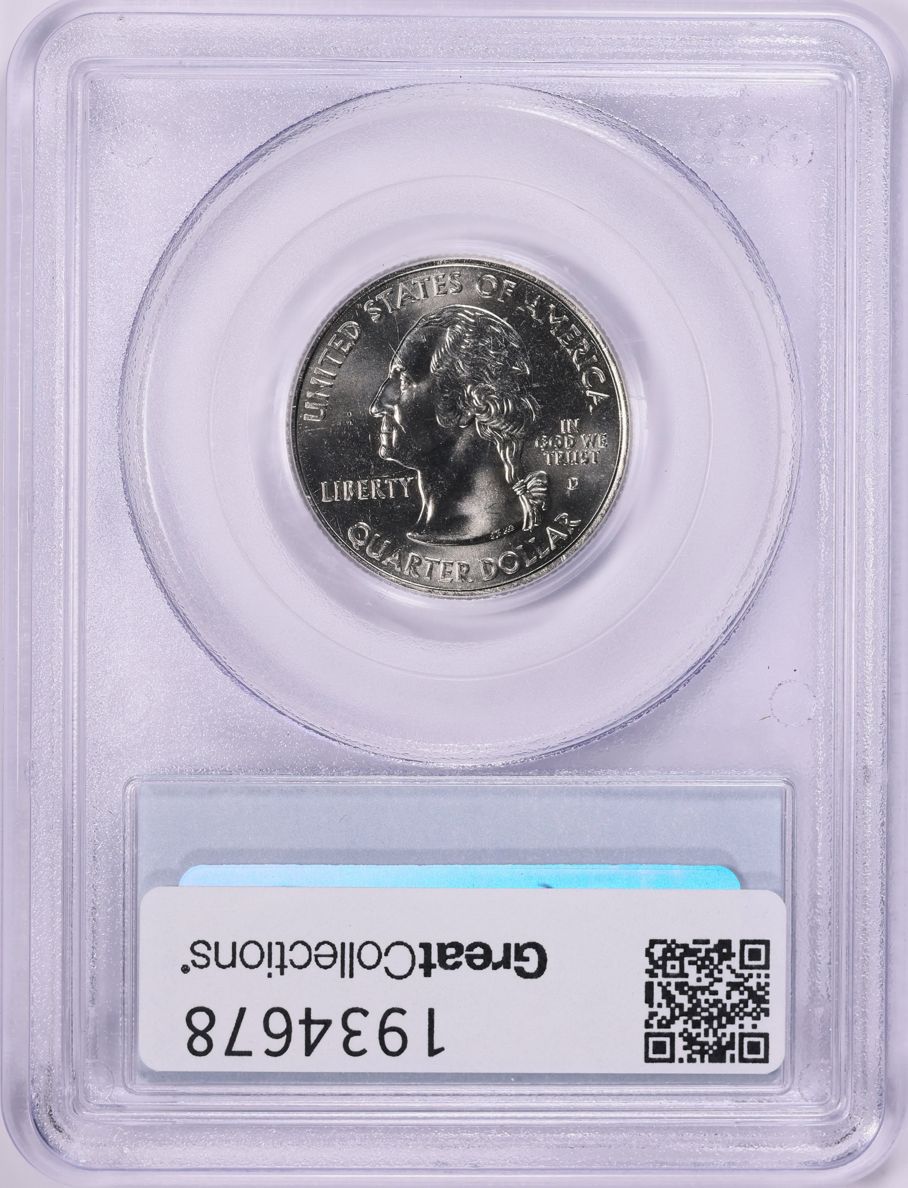 2004-D State Quarter Wisconsin Extra Leaf Low PCGS MS-65 (Item 1934678 ...