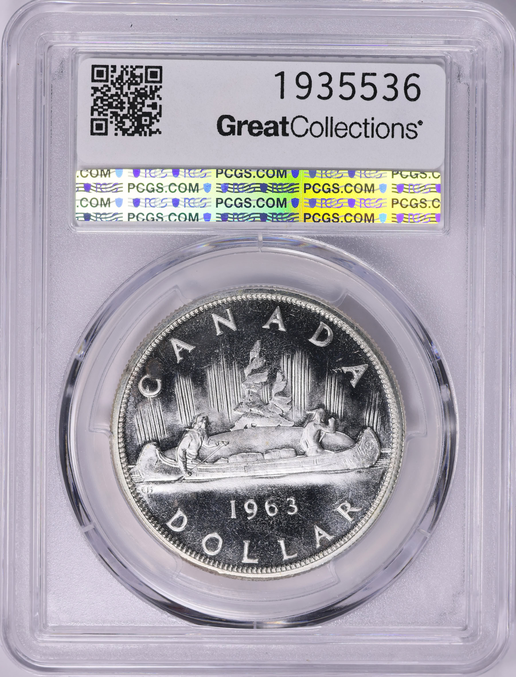Canada 1963 Silver Dollar KM-54 PCGS PL-66 CAMEO (Item 1935536 ...