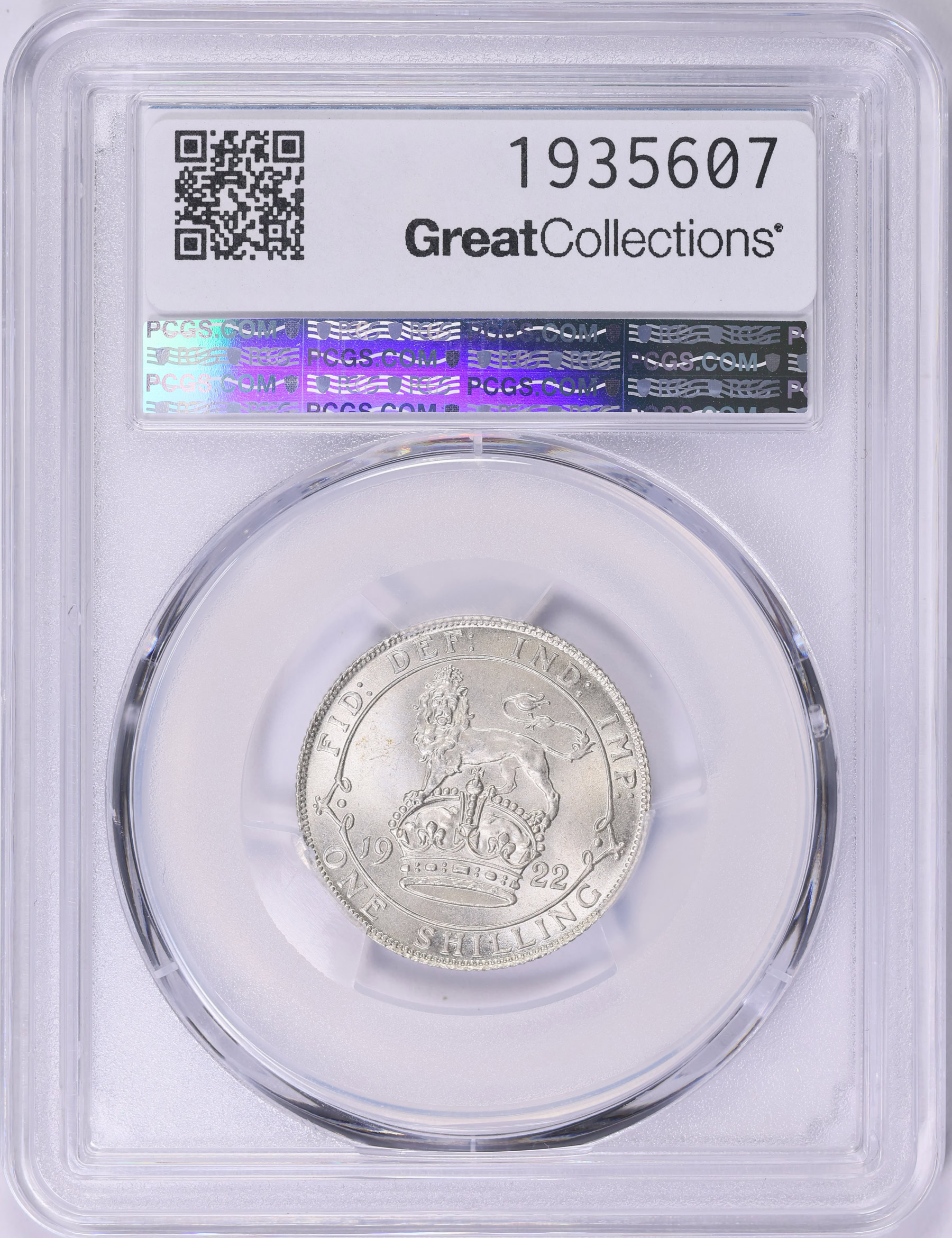 Great Britain 1922 Silver Shilling KM-816a PCGS MS-64 (Item 1935607 ...