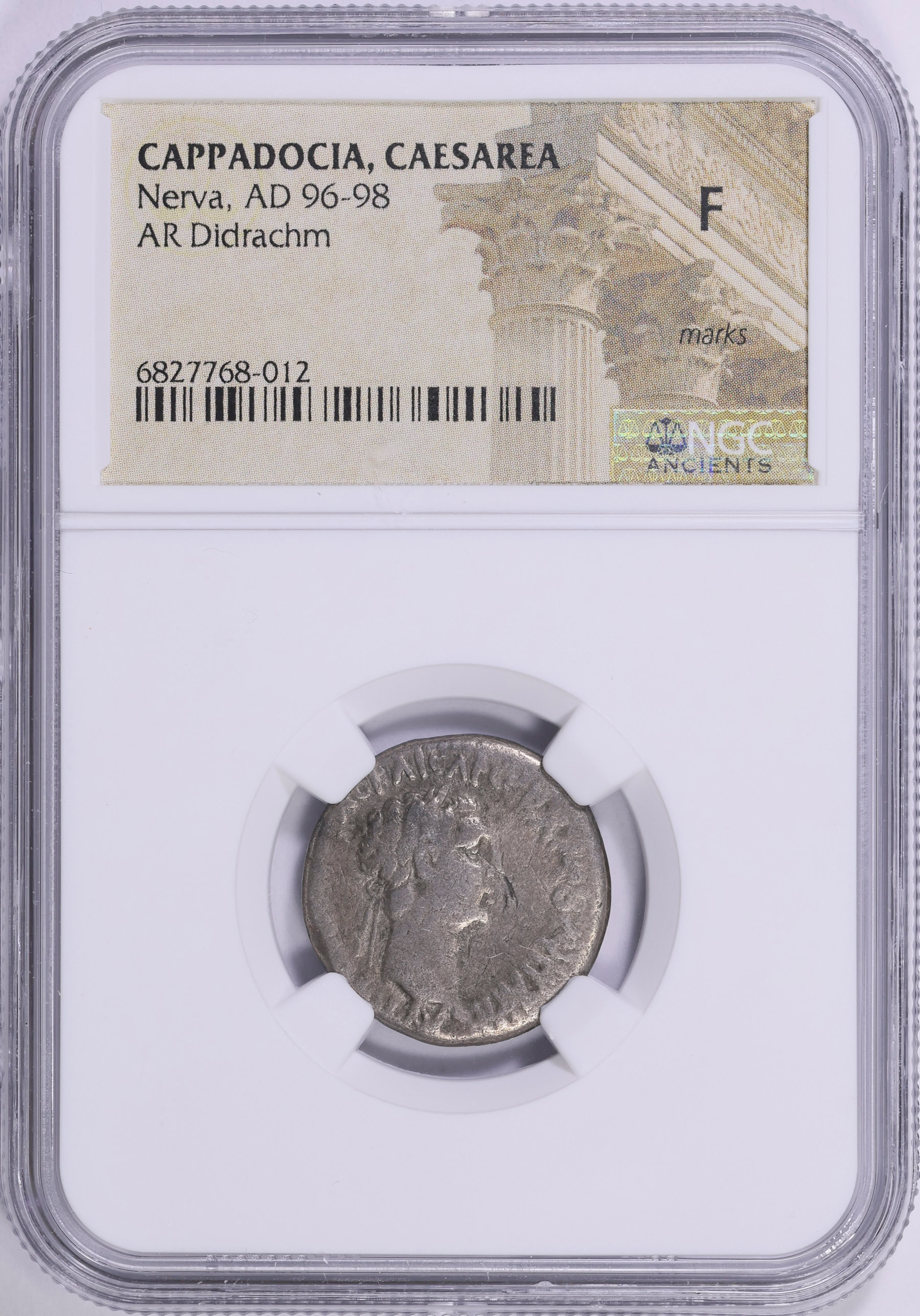 Ancient Roman Empire, Provincial Cappadocia. Nerva (A.D. 96-98) A.D. 97 ...