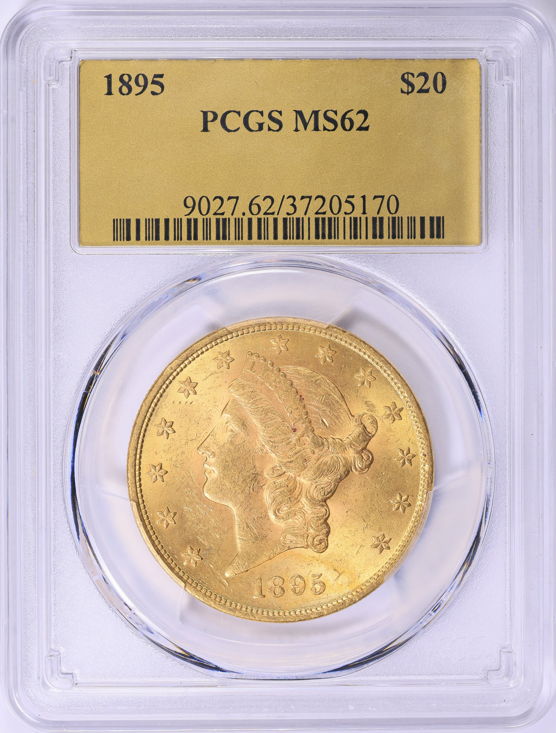 1895 Liberty Gold Double Eagle PCGS MS-62 (Gold Label) (Item 1936060 ...