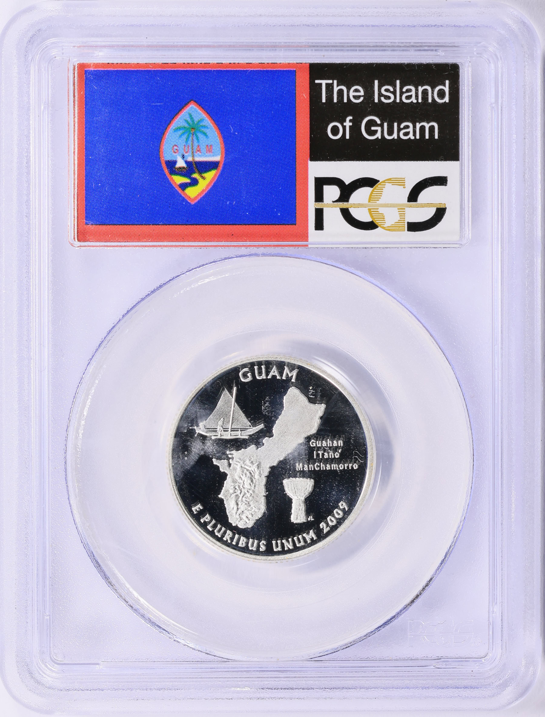 2009-S U.S. Territories Quarter Guam Silver PCGS Proof-70 DCAM (Item ...
