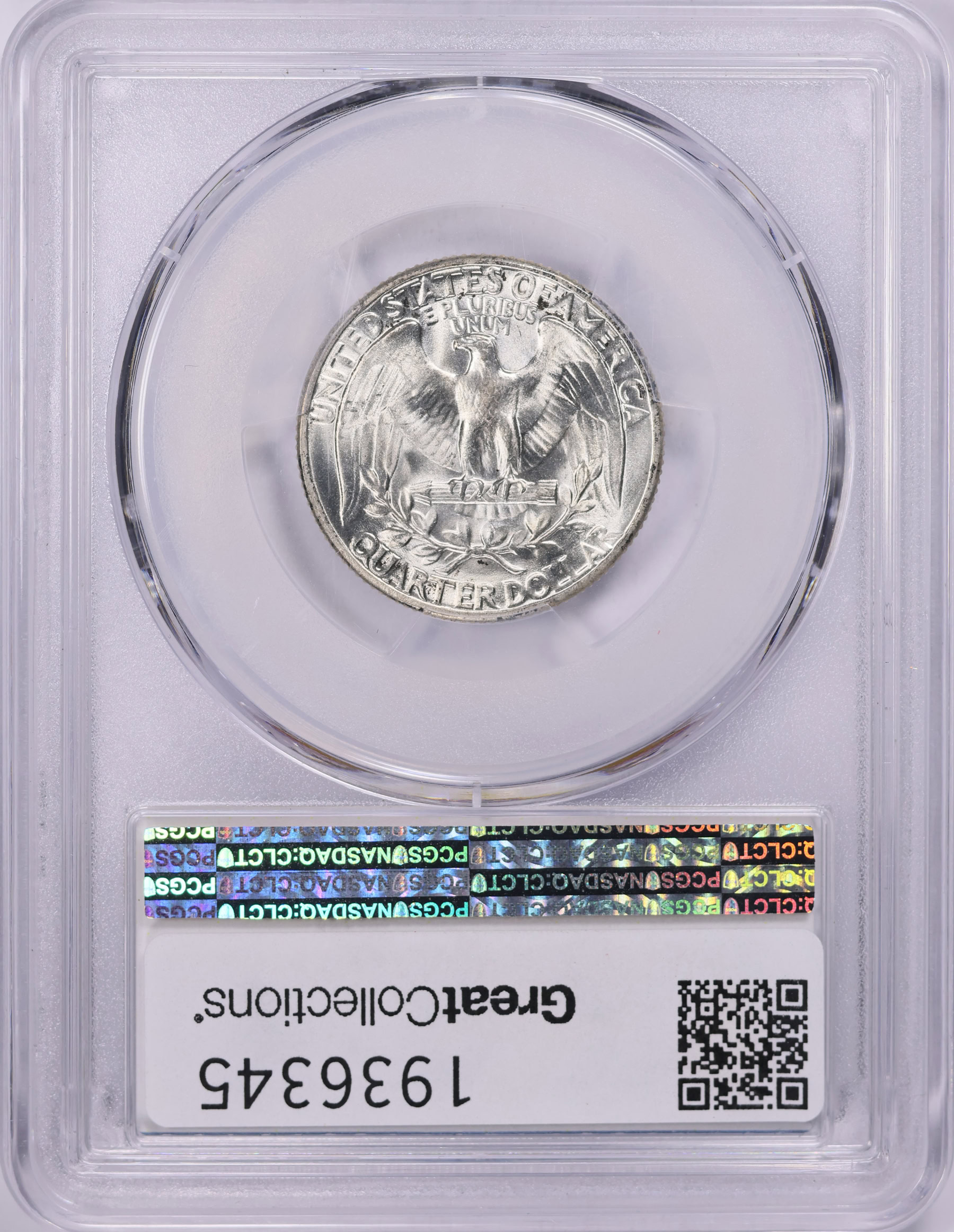 1936 Washington Quarter PCGS MS-65 (Item 1936345) | GreatCollections ...