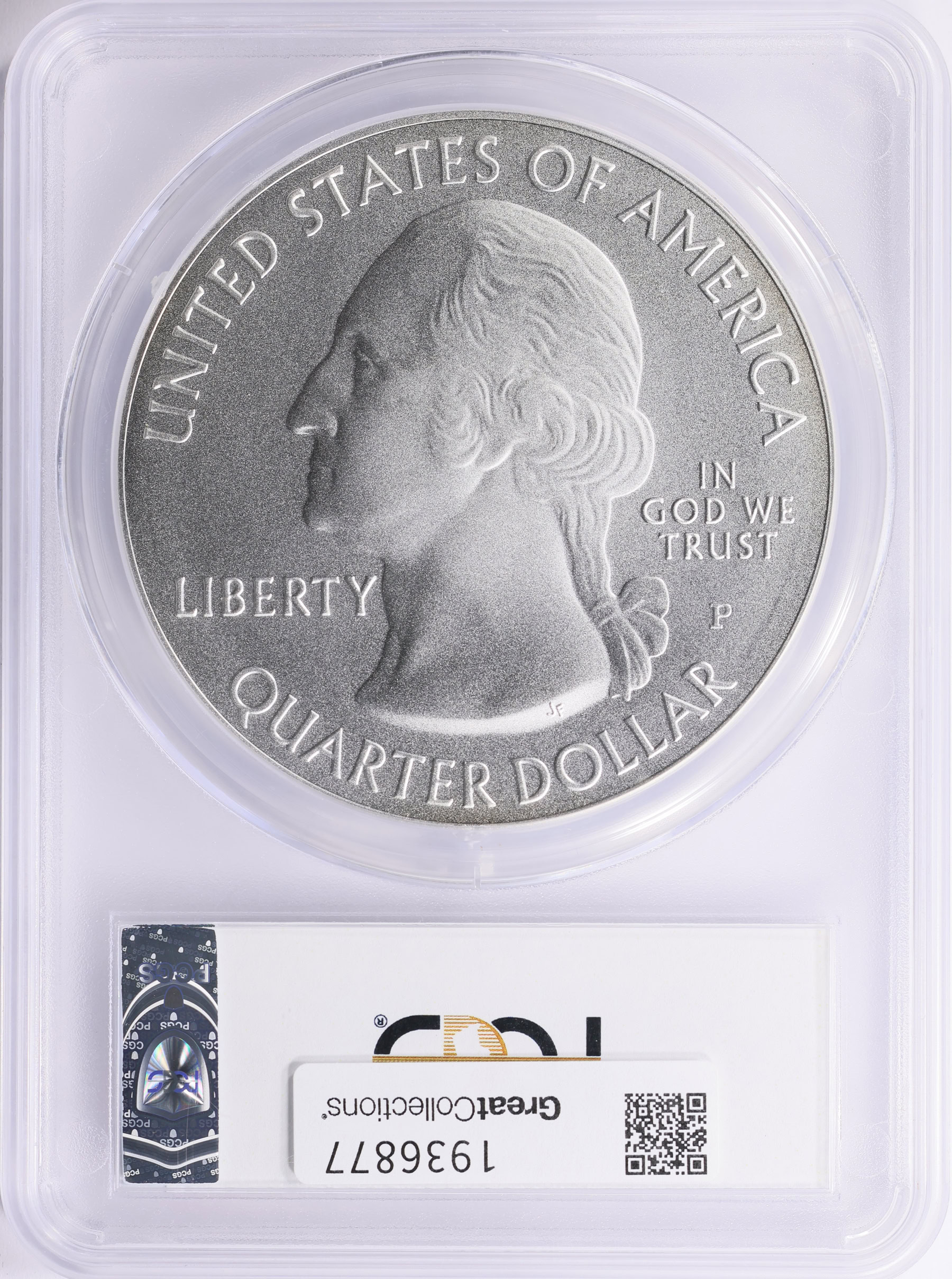 2019-P America the Beautiful 5 oz. Silver Quarter Lowell NP First ...