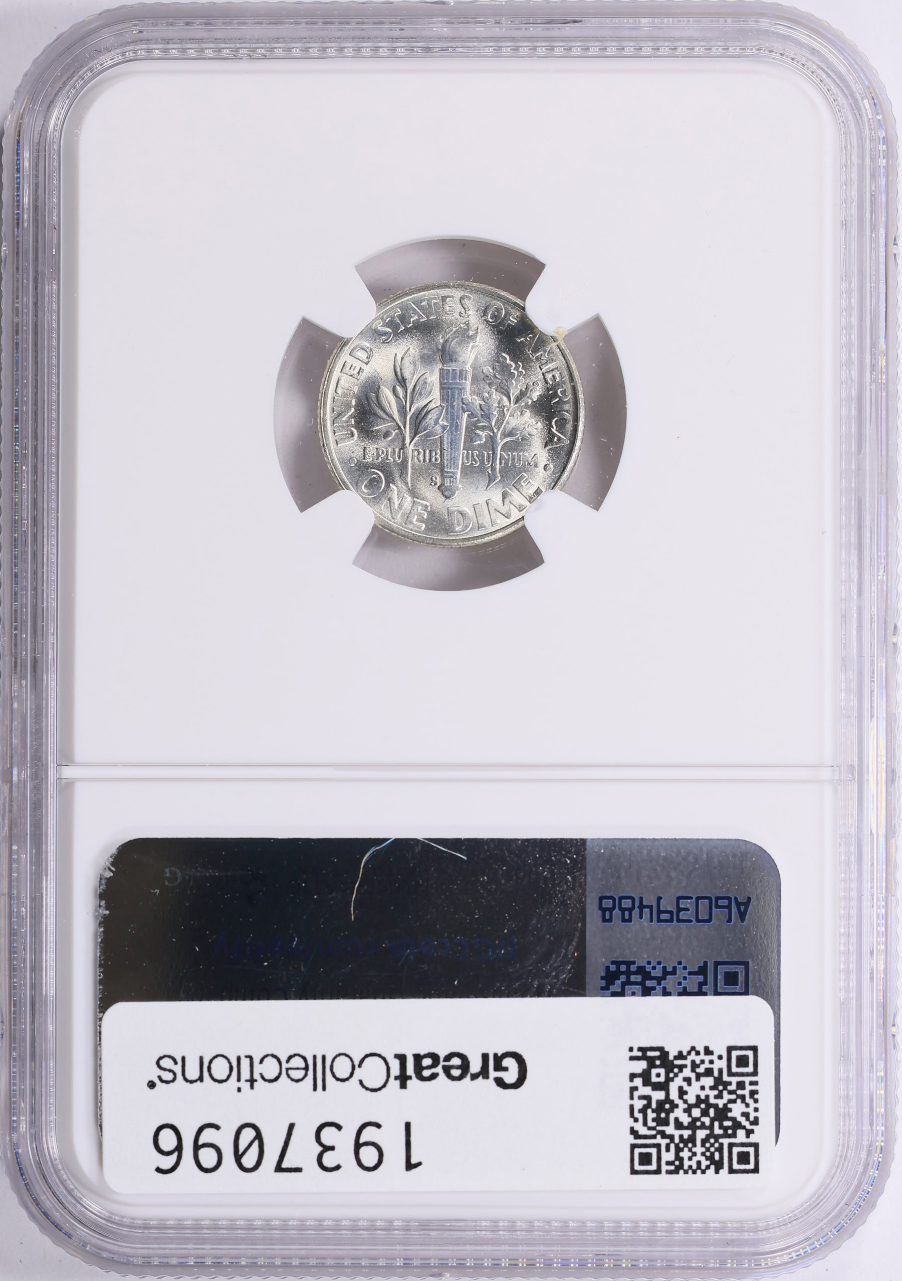 1948-S Roosevelt Dime NGC MS-66 FT (Item 1937096) | GreatCollections Coin Auctions