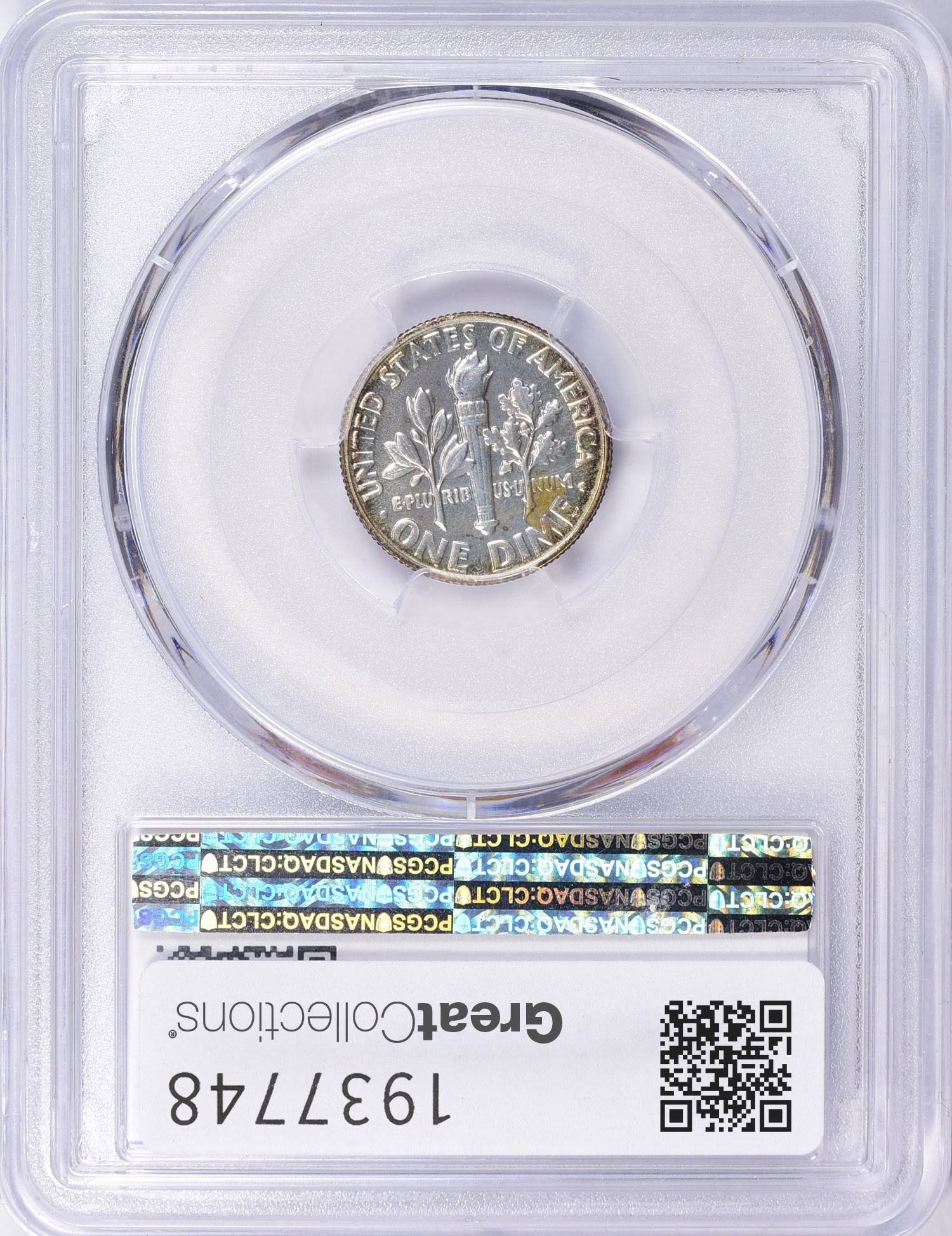 1956 Roosevelt Dime PCGS Proof-66 (Toned) (Item 1937748 ...