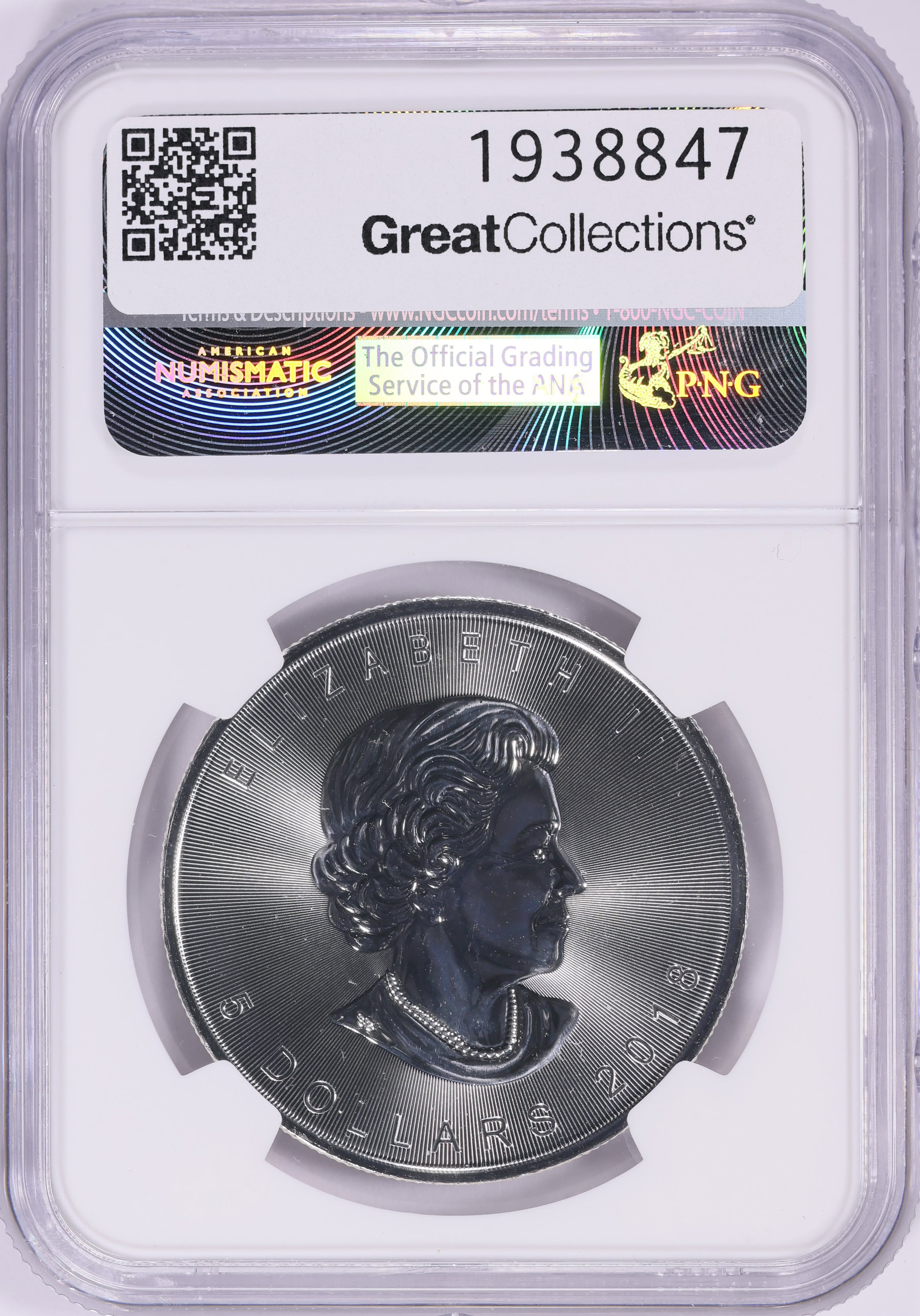 Canada 2018 Silver $5 Maple Leaf KM-1601 First Day of Issue NGC MS-69 ...