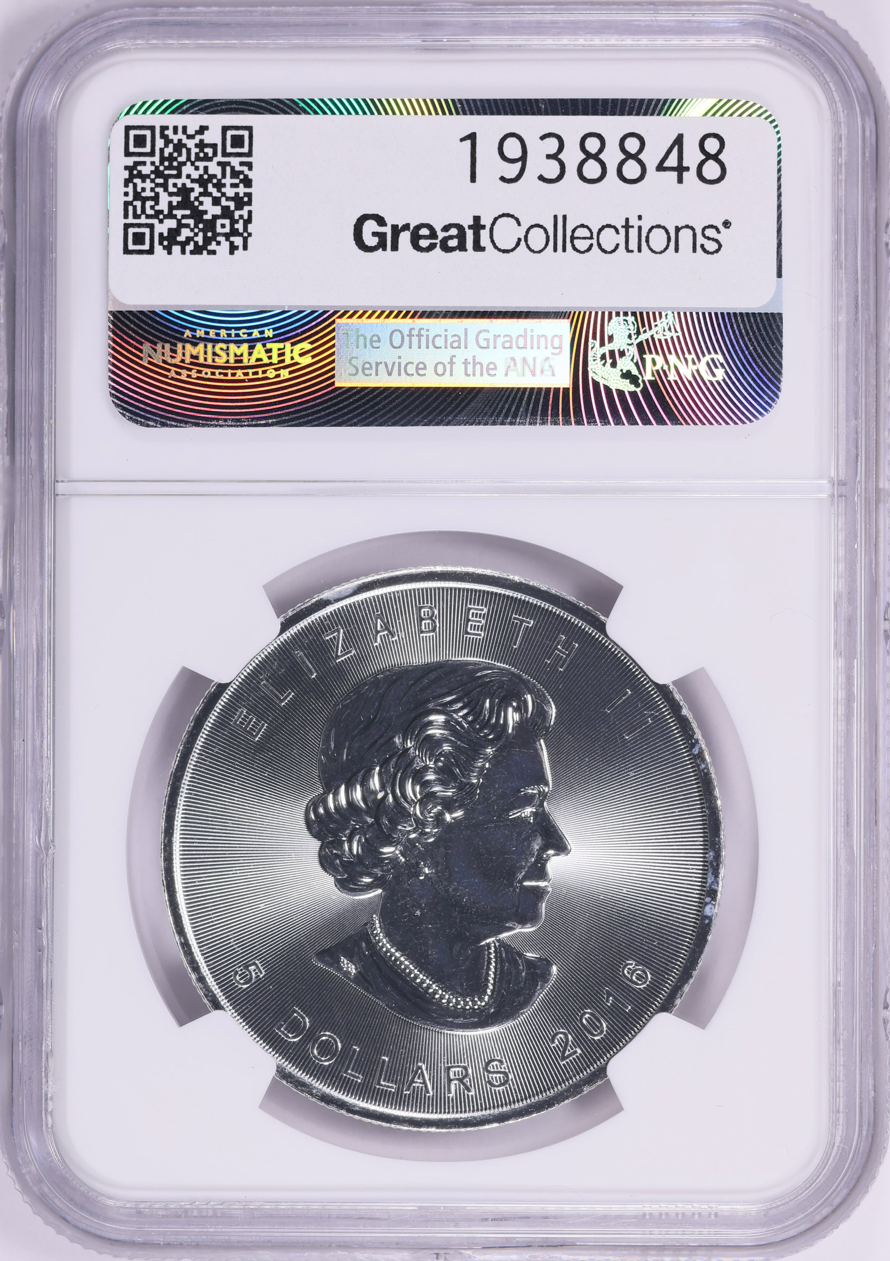 Canada 2016 Silver $5 Maple Leaf KM-1601 NGC MS-69 (Item 1938848 ...