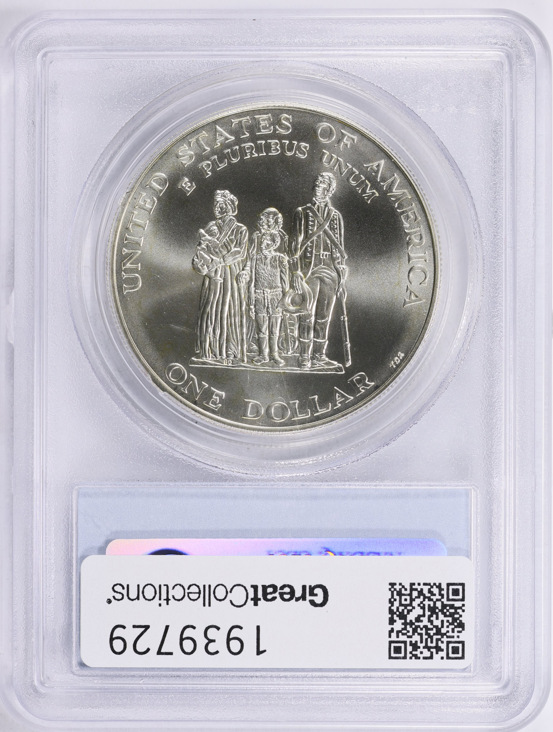 1998-S Black Revolutionary War Patriots Silver Dollar Crispus Attucks ...