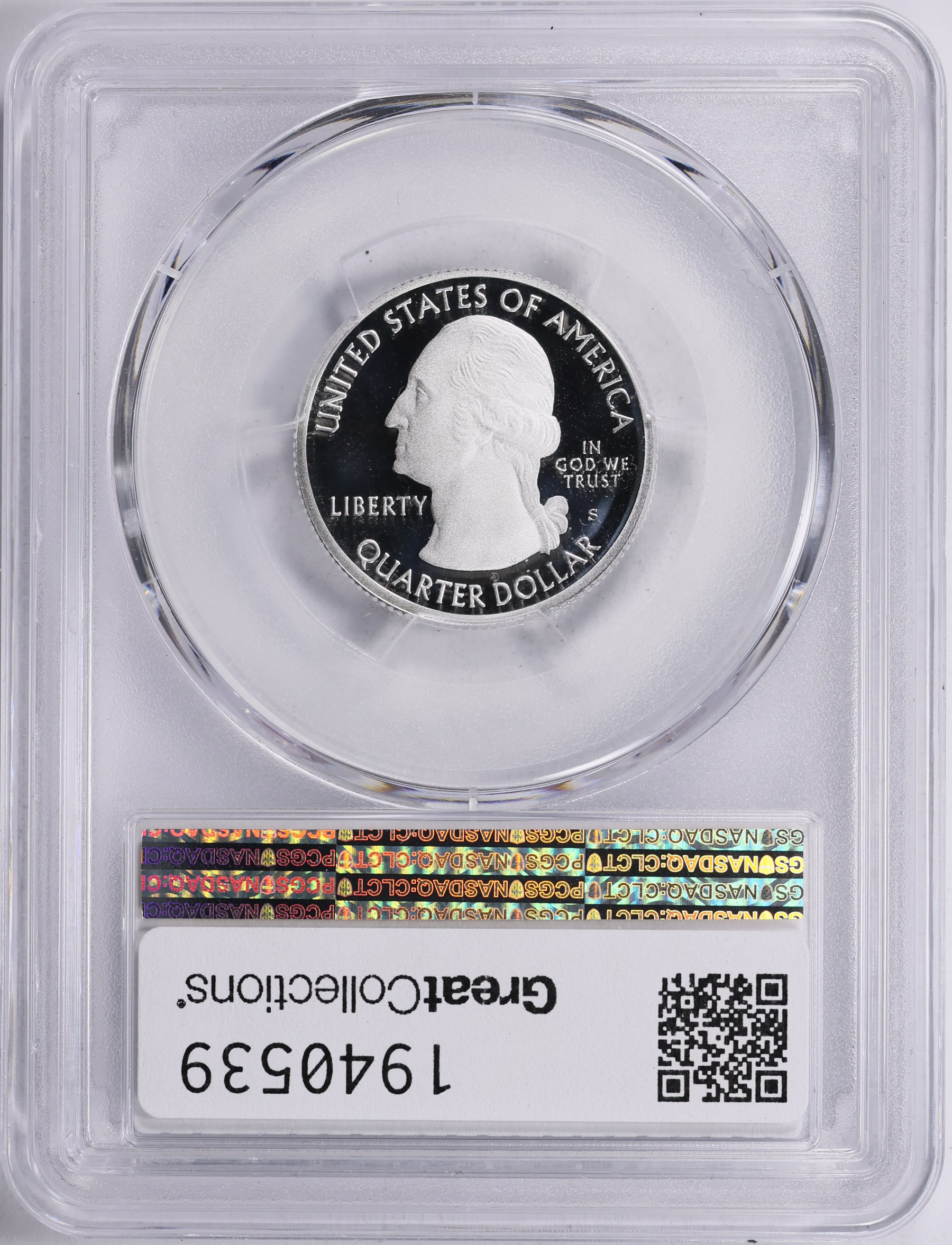 2019-S America the Beautiful Quarter American Memorial NP Silver (From ...