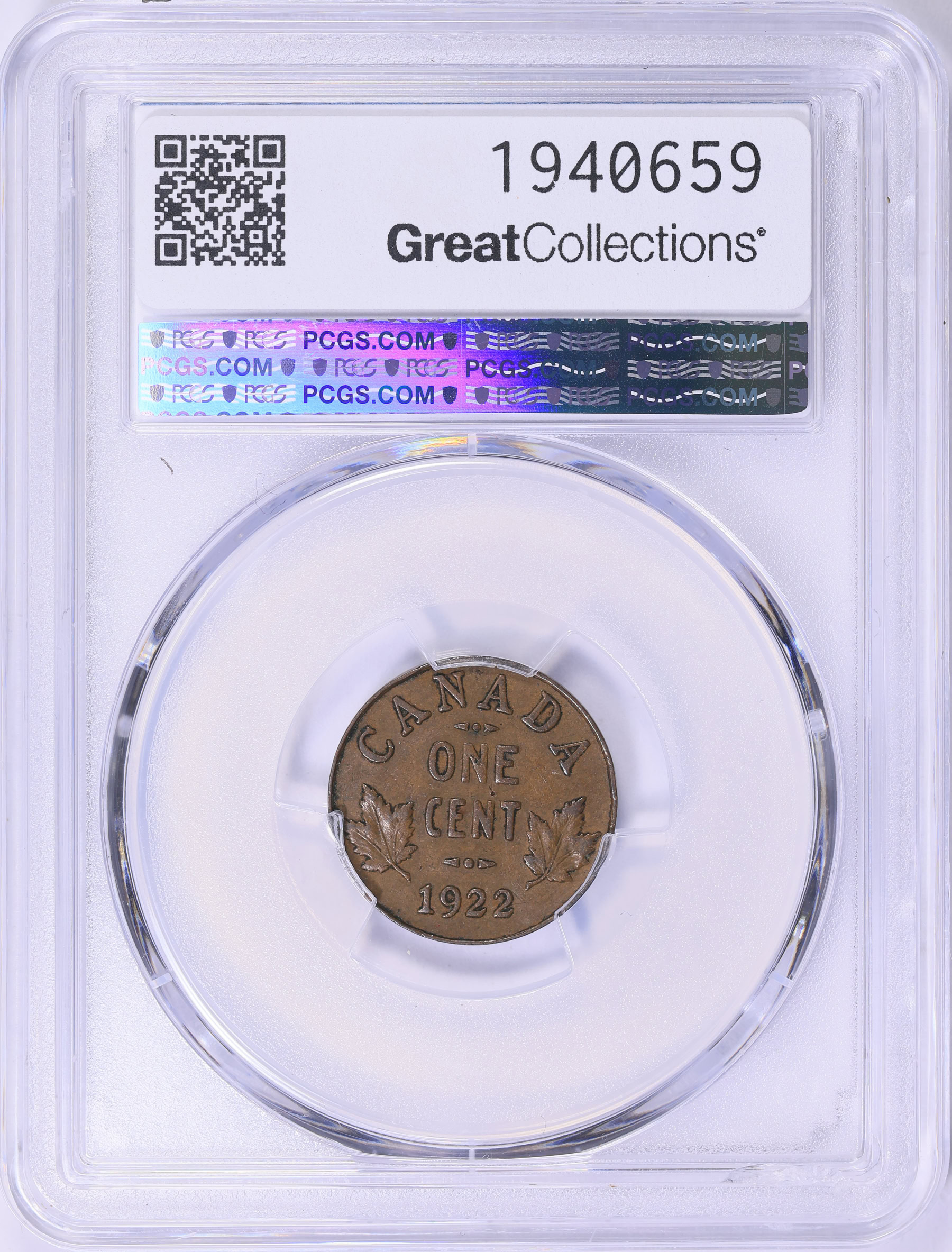 Canada 1922 Cent KM-28 PCGS Genuine VF Details (Item 1940659 ...