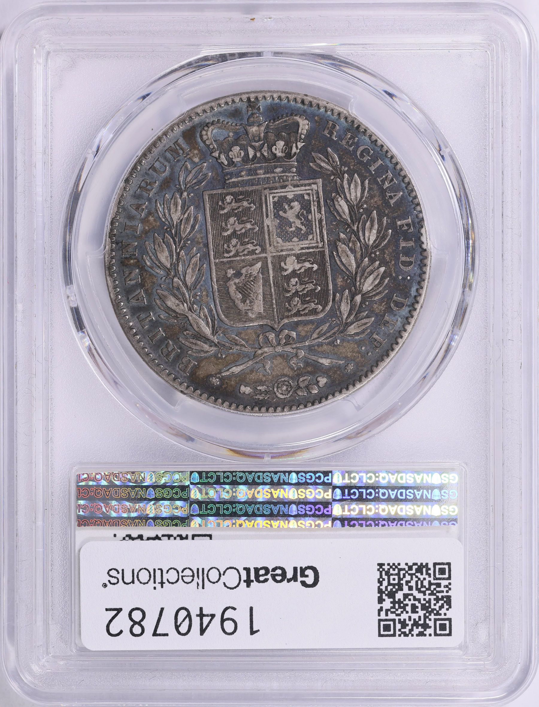 Great Britain 1847 Silver Crown KM-741 PCGS VF-35 (Item 1940782 ...