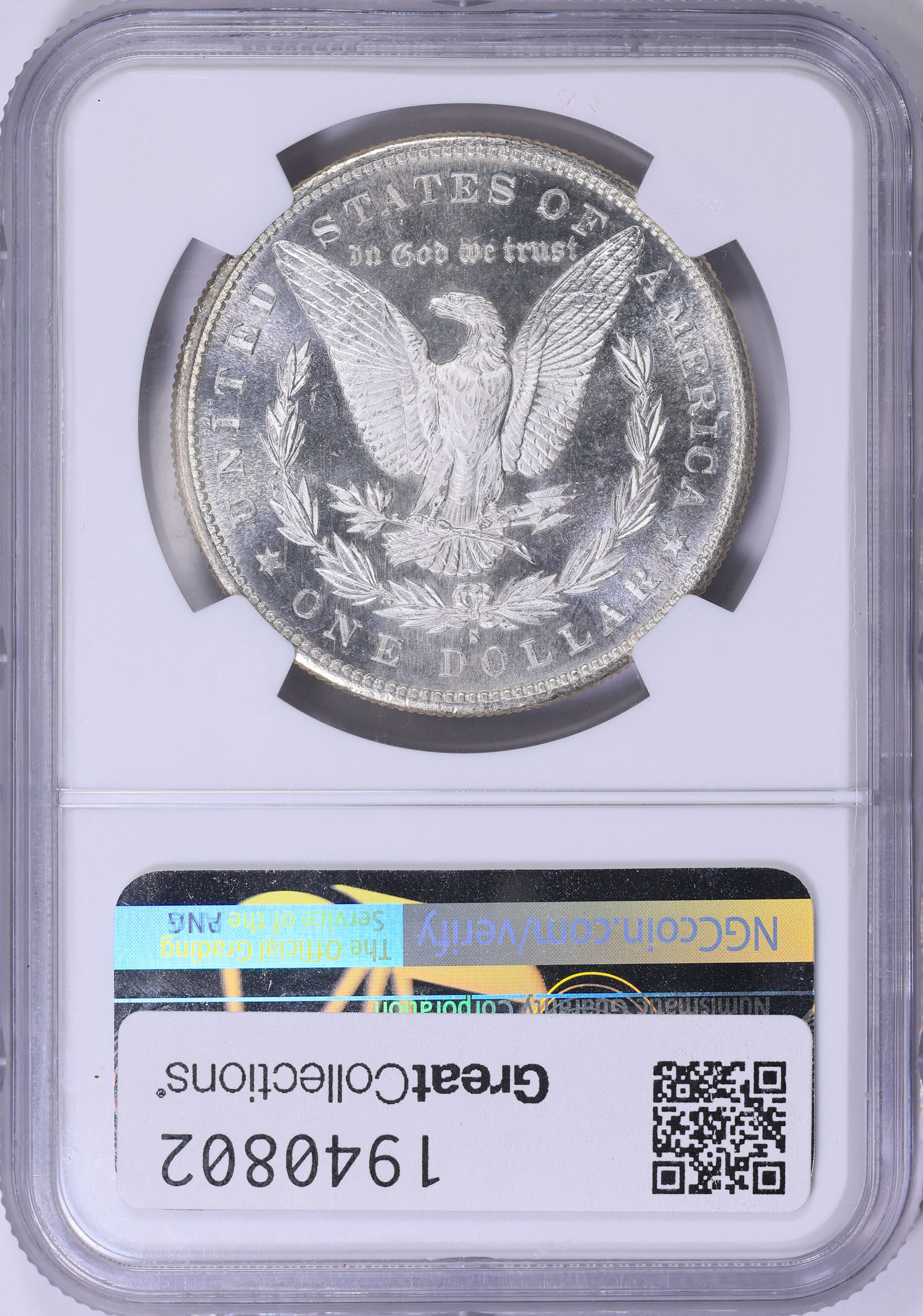 1881-S Morgan Silver Dollar NGC MS-68+ (CAC Green) (Toned) (Item ...