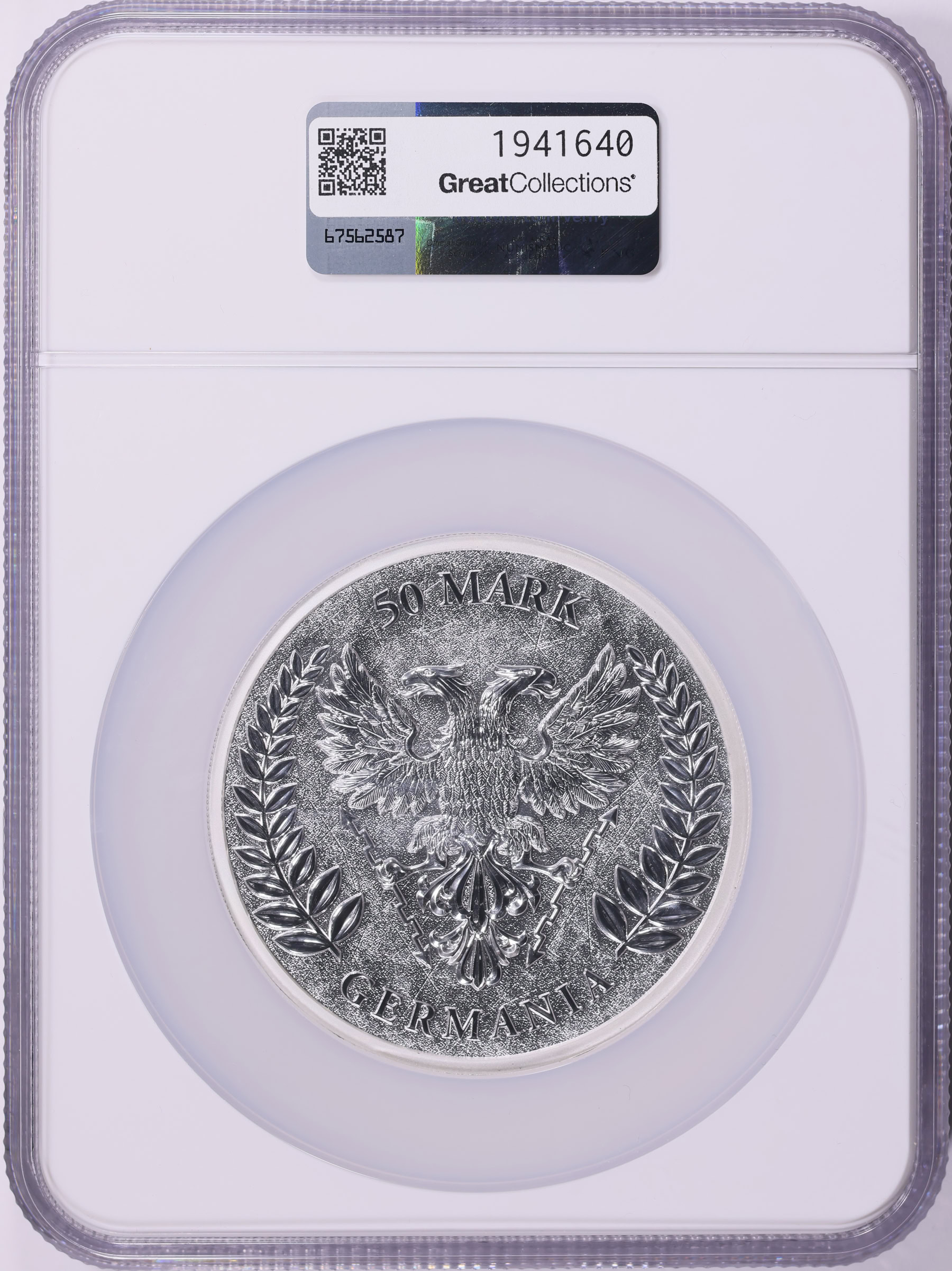 Germania 2024 Silver 50 Marks Germania Private Fantasy Issue With Case ...