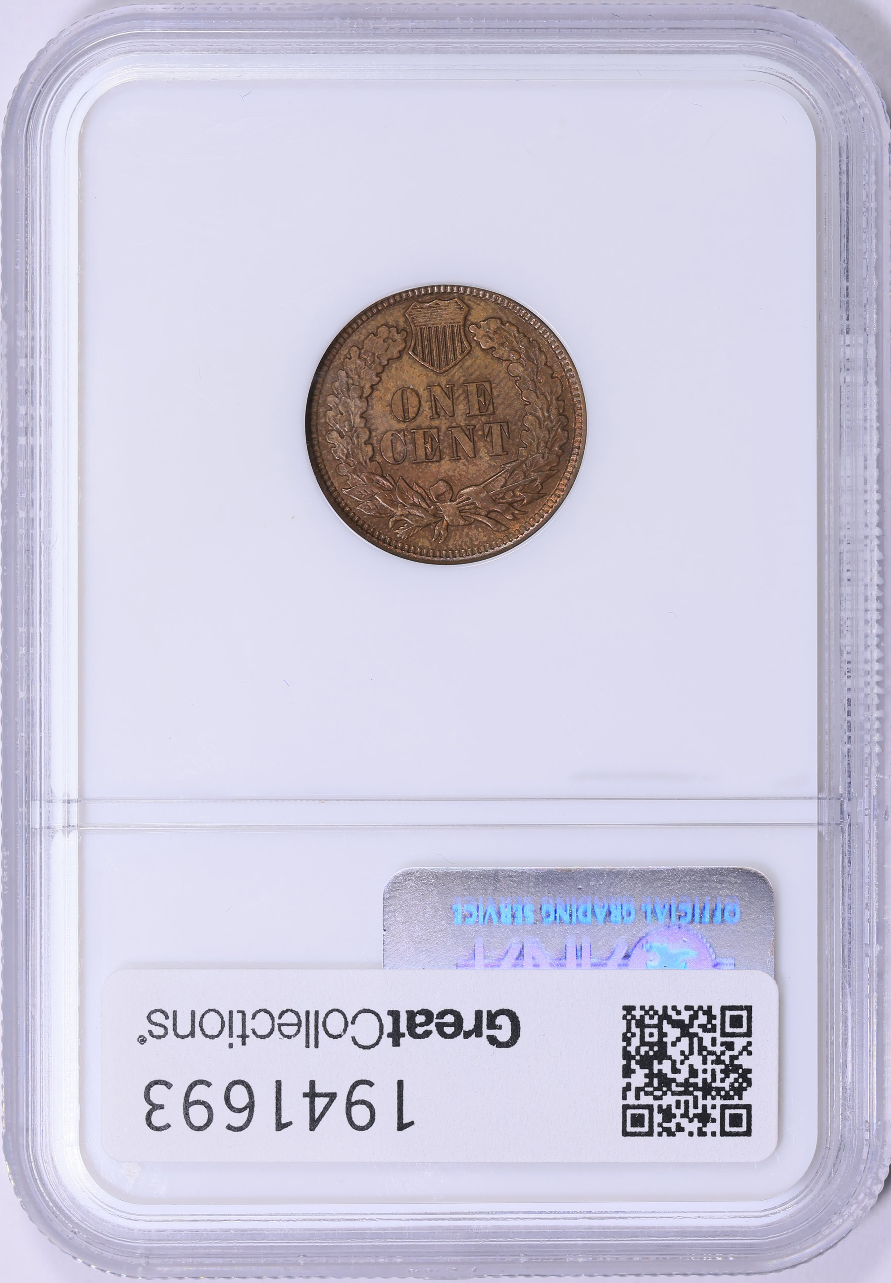 1900 Indian Cent NGC MS-65 BN (Item 1941693) | GreatCollections Coin Auctions