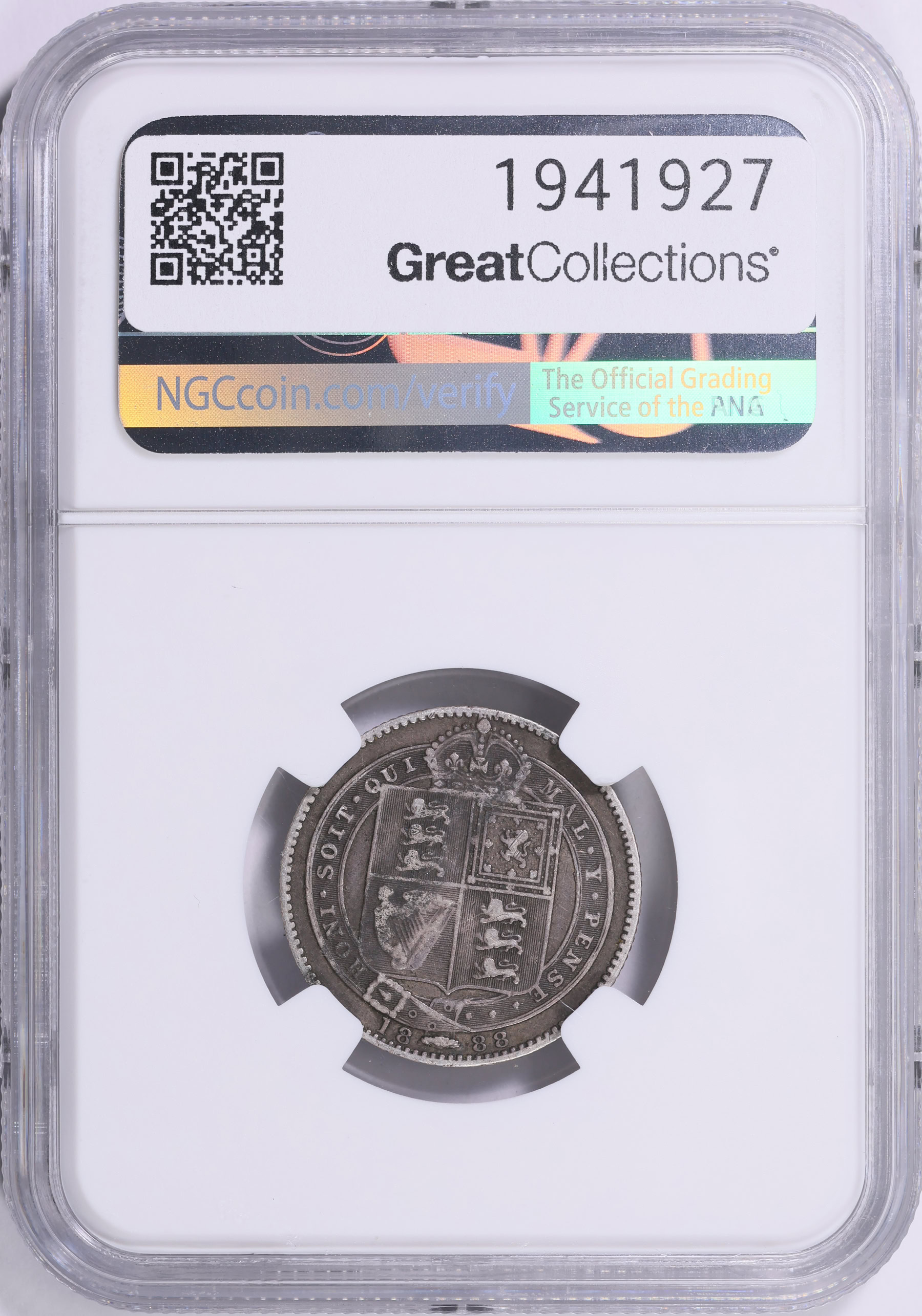 Great Britain 1888 Silver Shilling KM-761 NGC VF-25 (Item 1941927 ...
