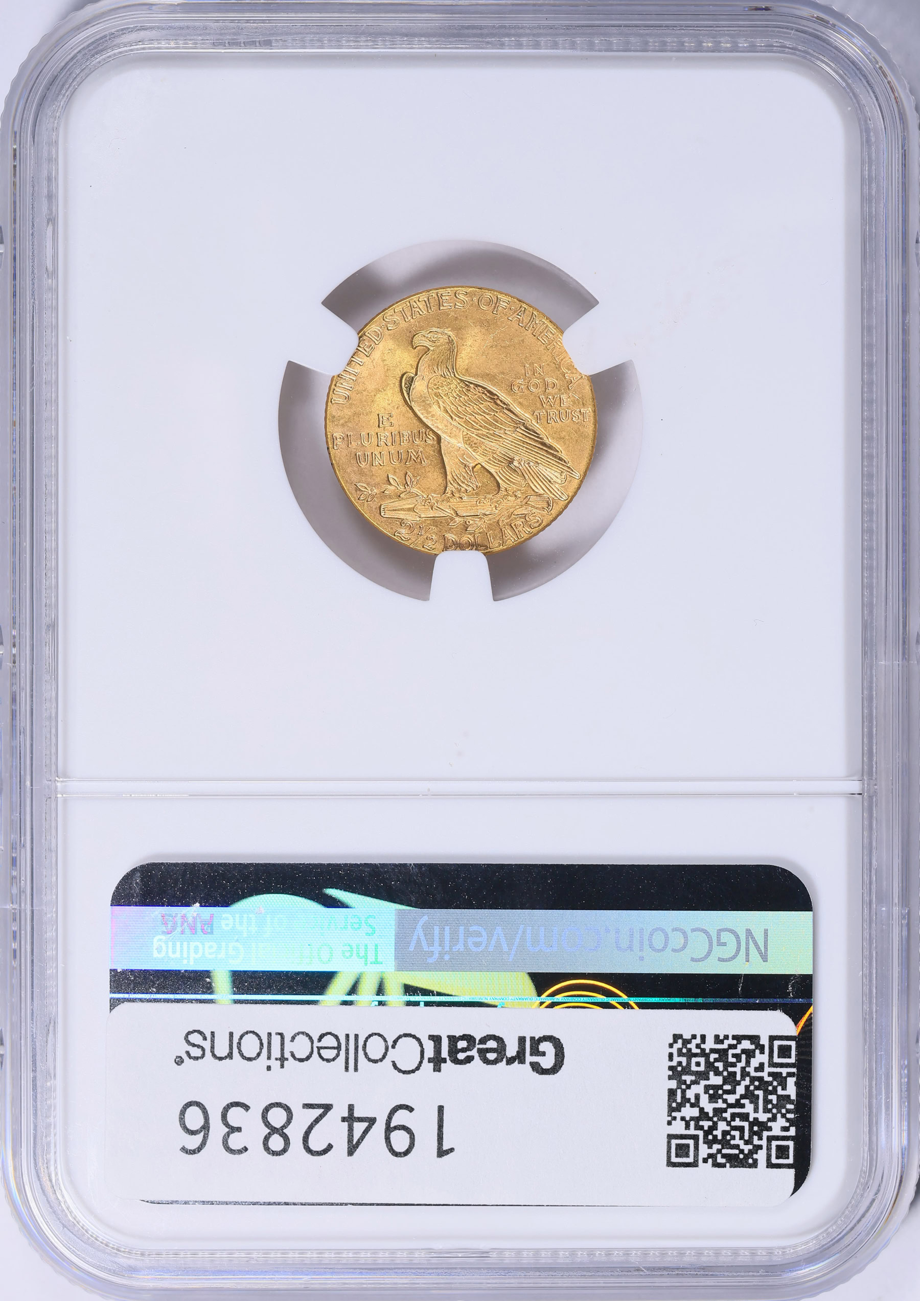 1929 Indian Gold Quarter Eagle NGC MS-65 (Item 1942836 ...