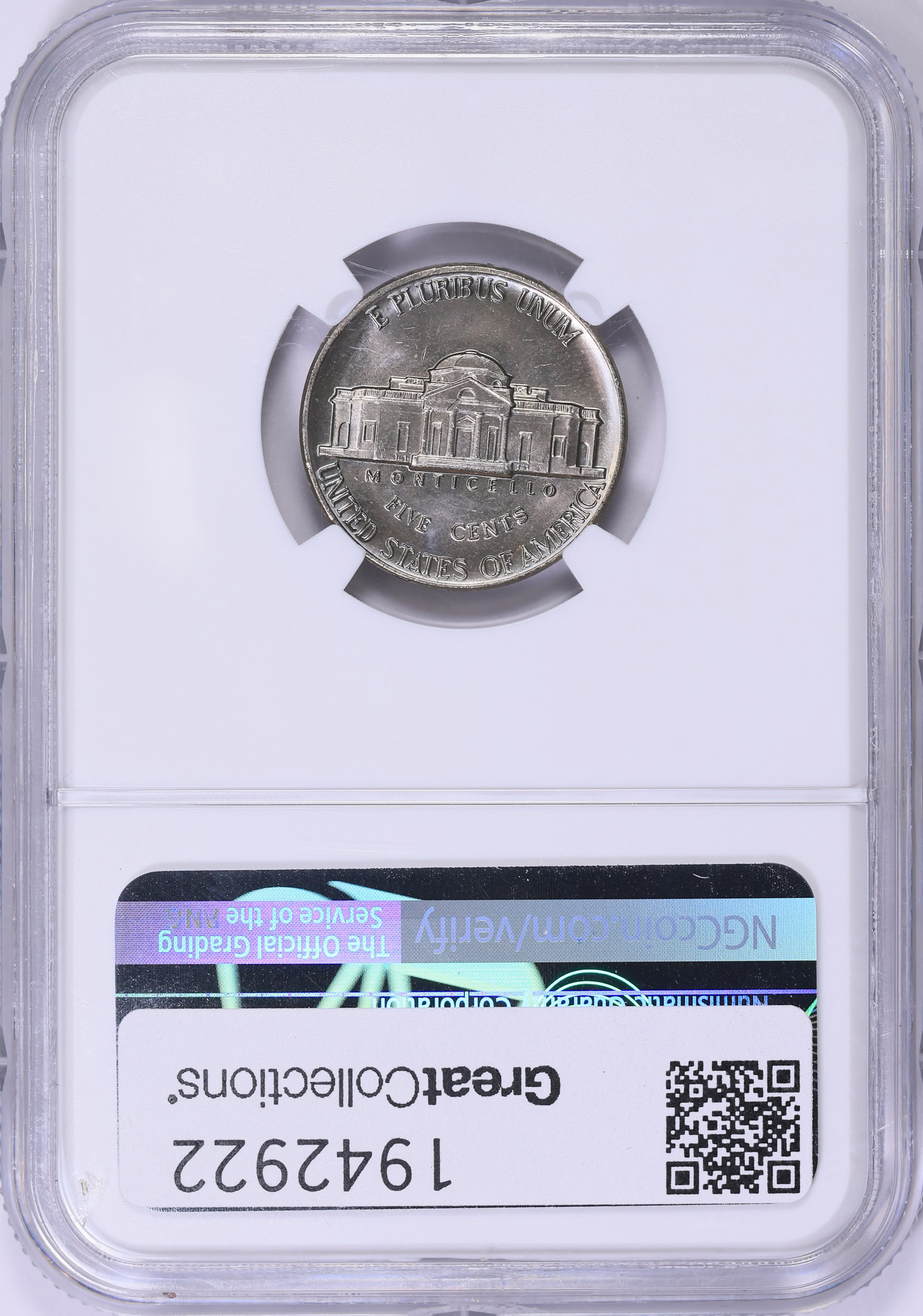 1983-D Jefferson Nickel NGC MS-66+ 5FS (Item 1942922 ...