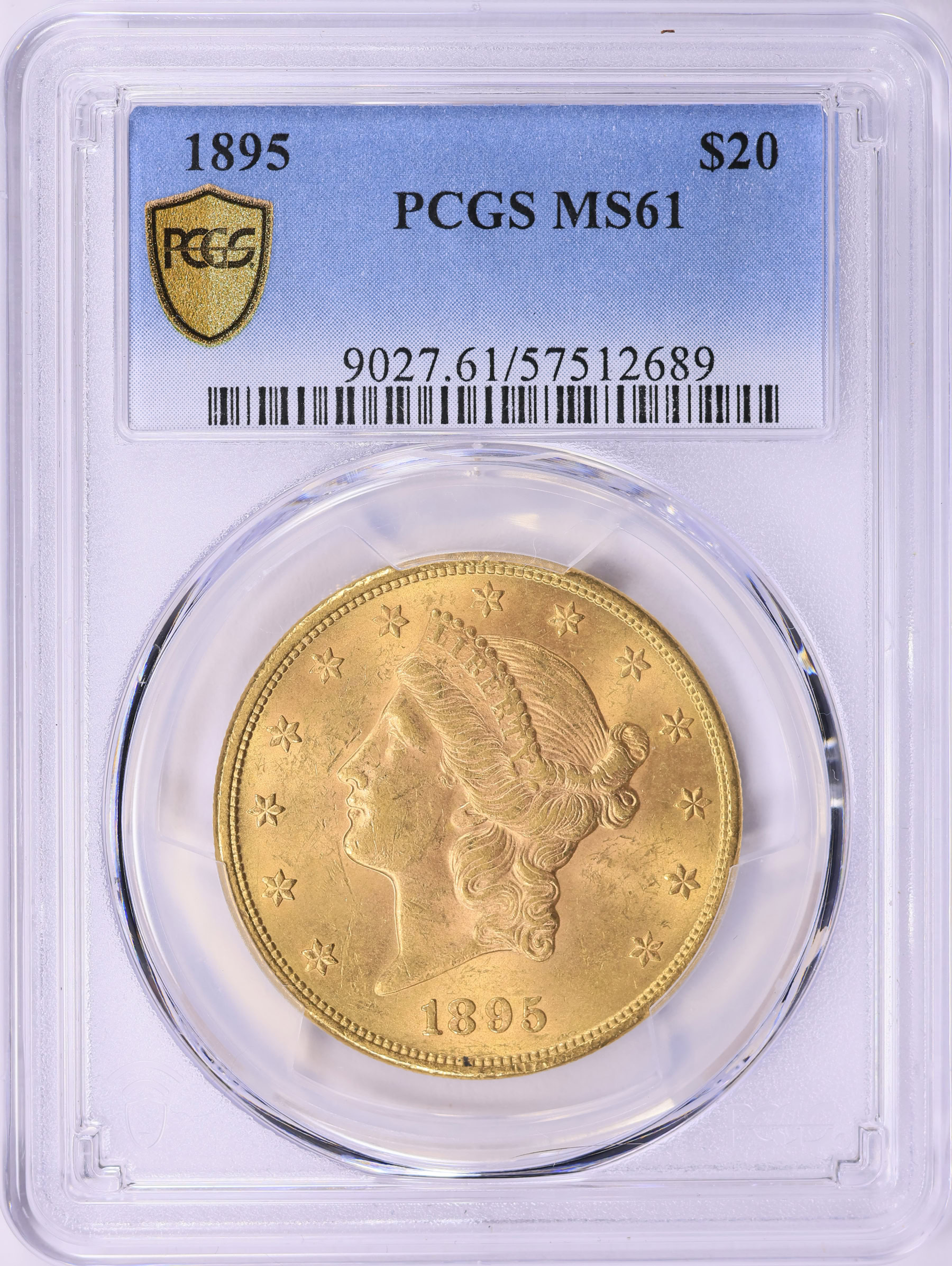 1895 Liberty Gold Double Eagle PCGS MS-61 (Item 1943459 ...