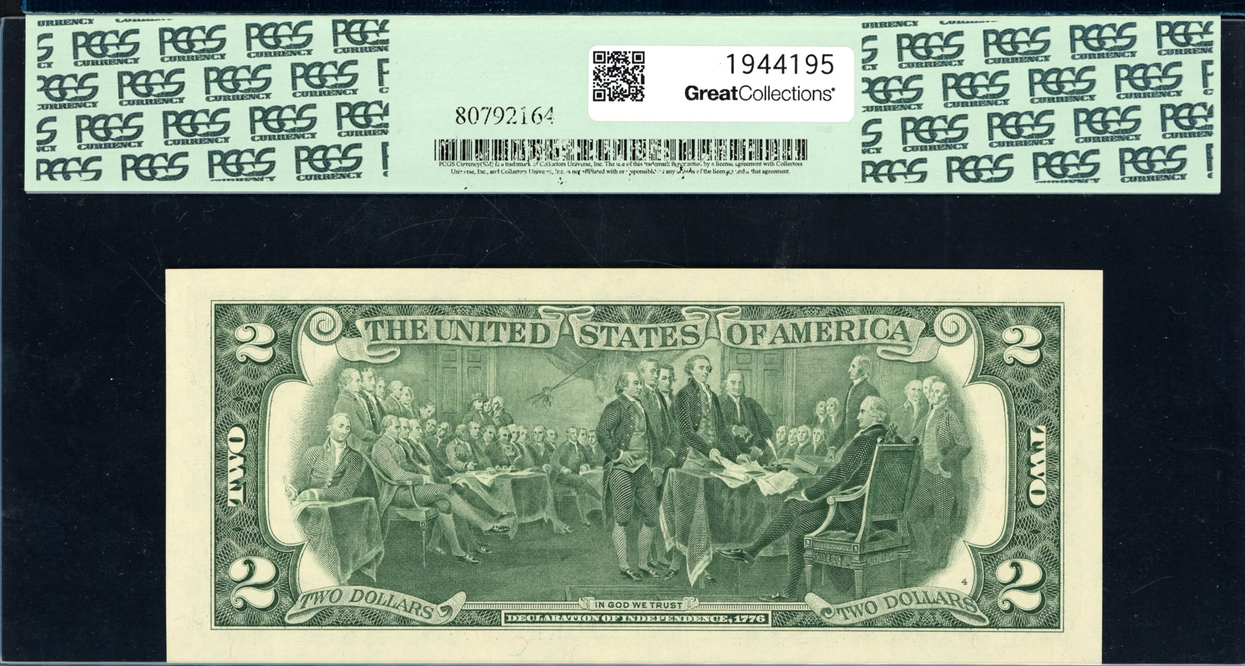 Fr. 1939-B* (B* Block) 2009 $2 New York Federal Reserve Star Note Rios ...