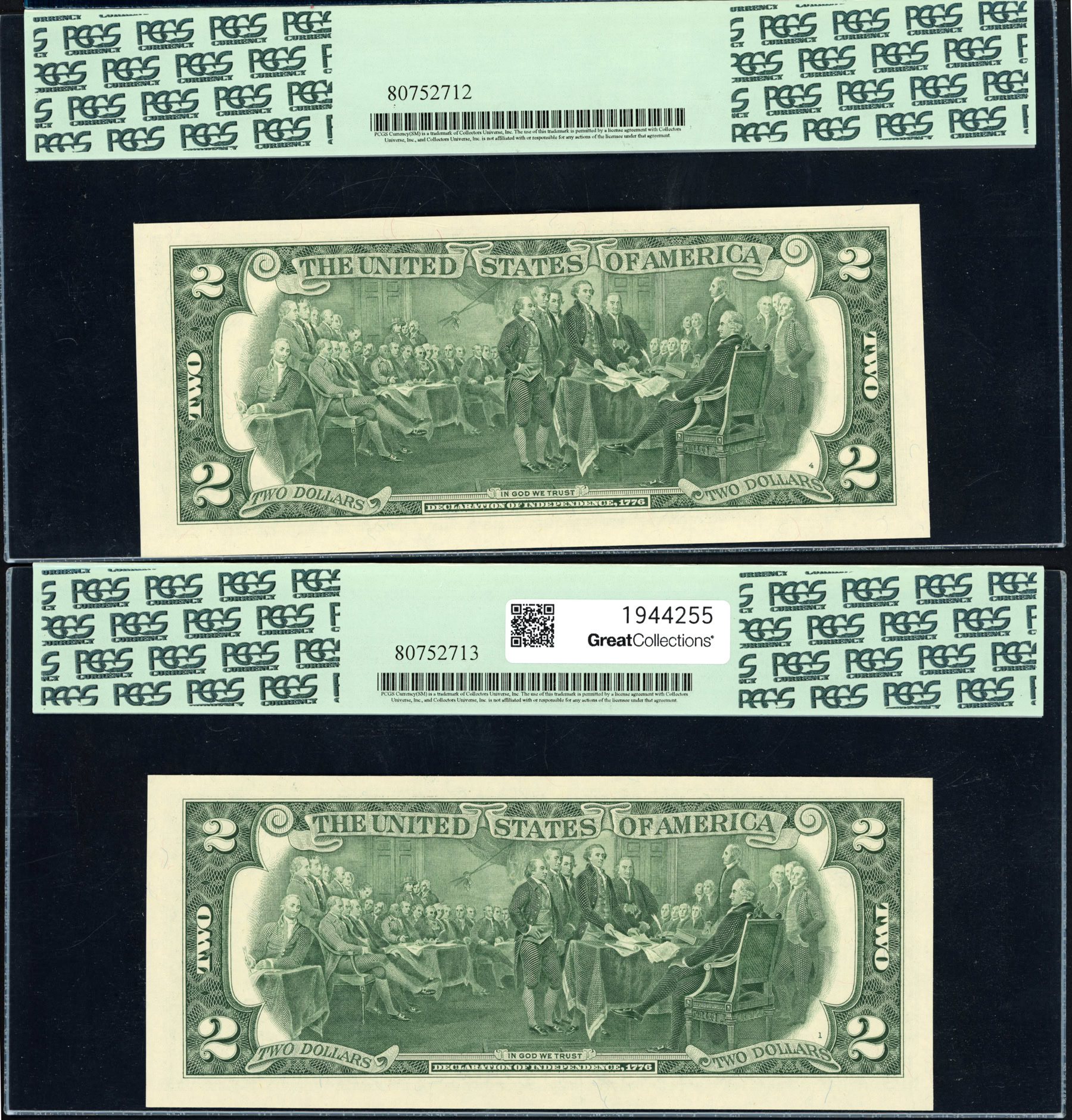 Fr. 1939-B* (B* Block) 2009 $2 New York Federal Reserve Star Notes ...