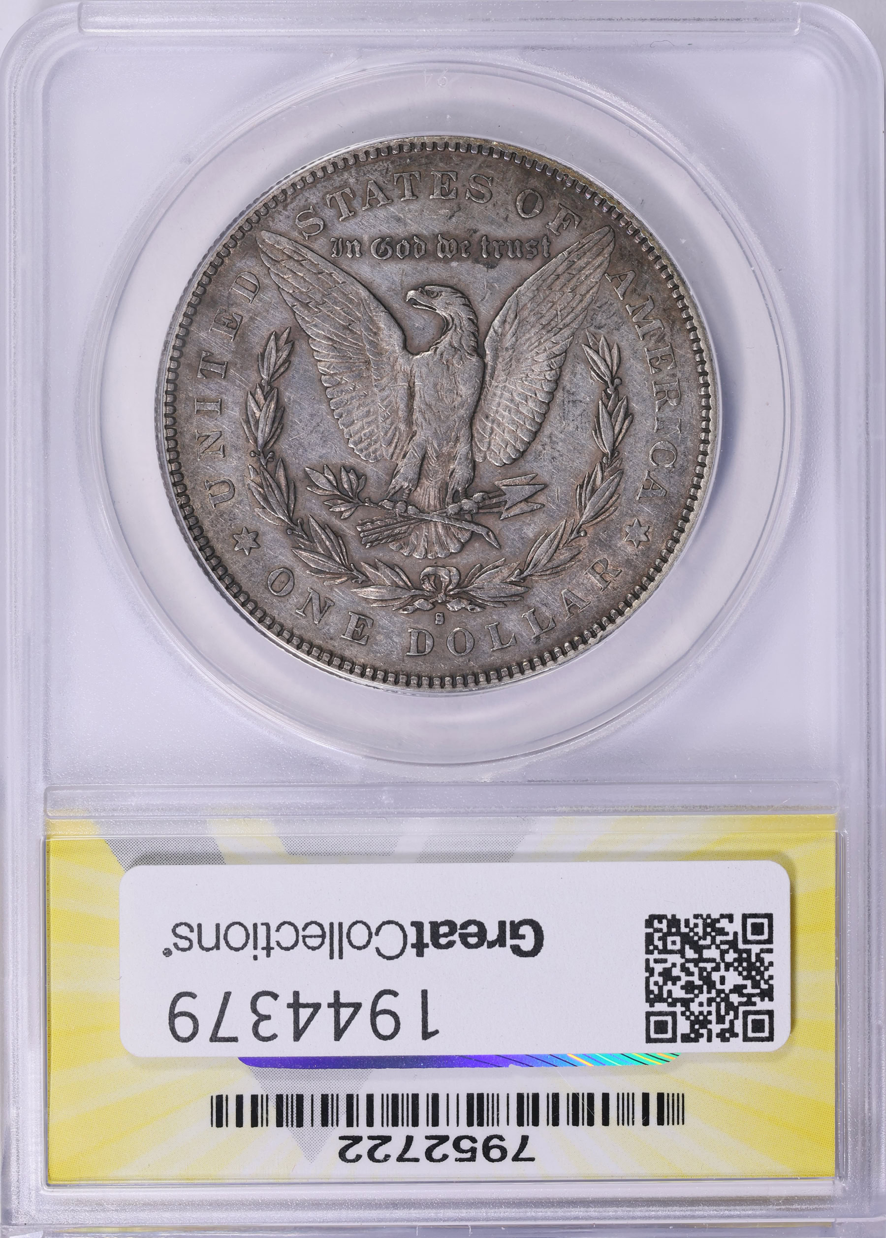 1879-S Morgan Silver Dollar Reverse of 1878 VAM-23 *Top 100* ANACS AU-50 Details (Item 1944379 ...