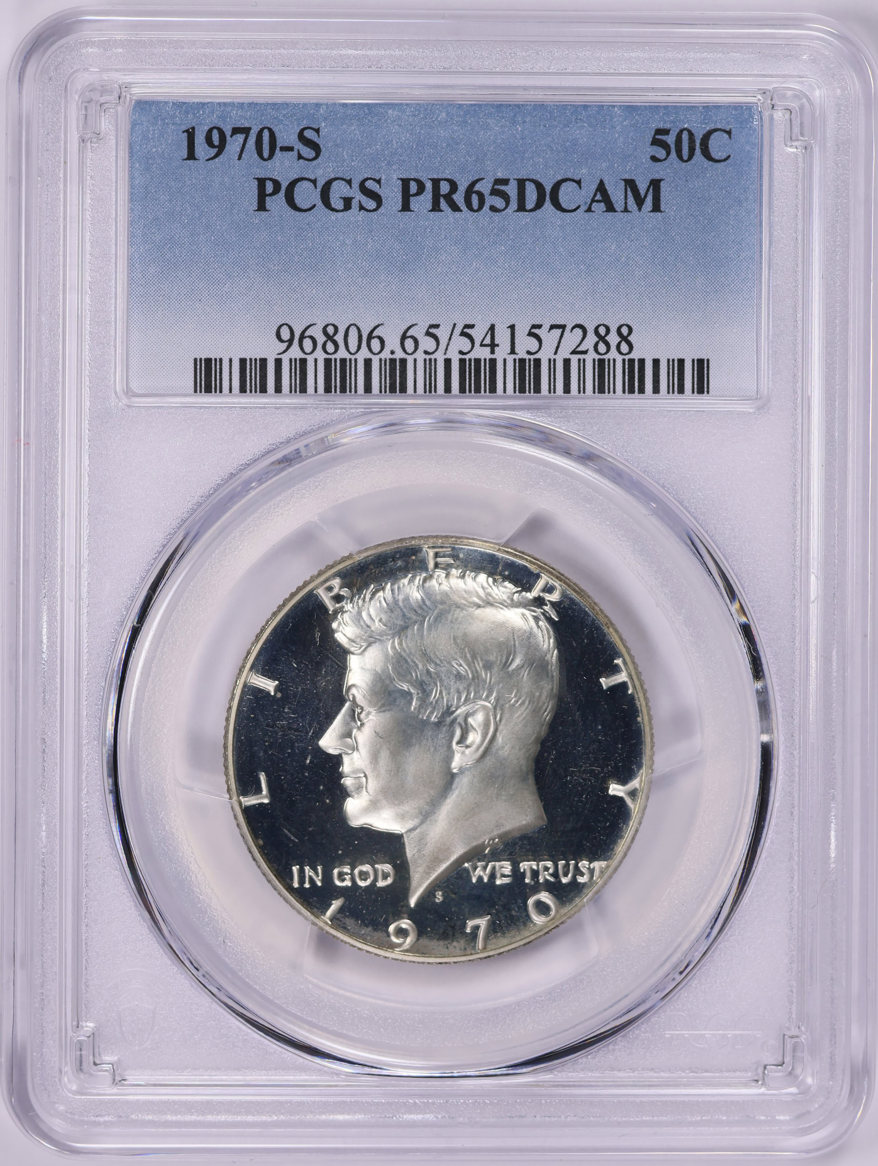 1970-S Kennedy Half Dollar PCGS Proof-65 DCAM (Item 1944692 ...
