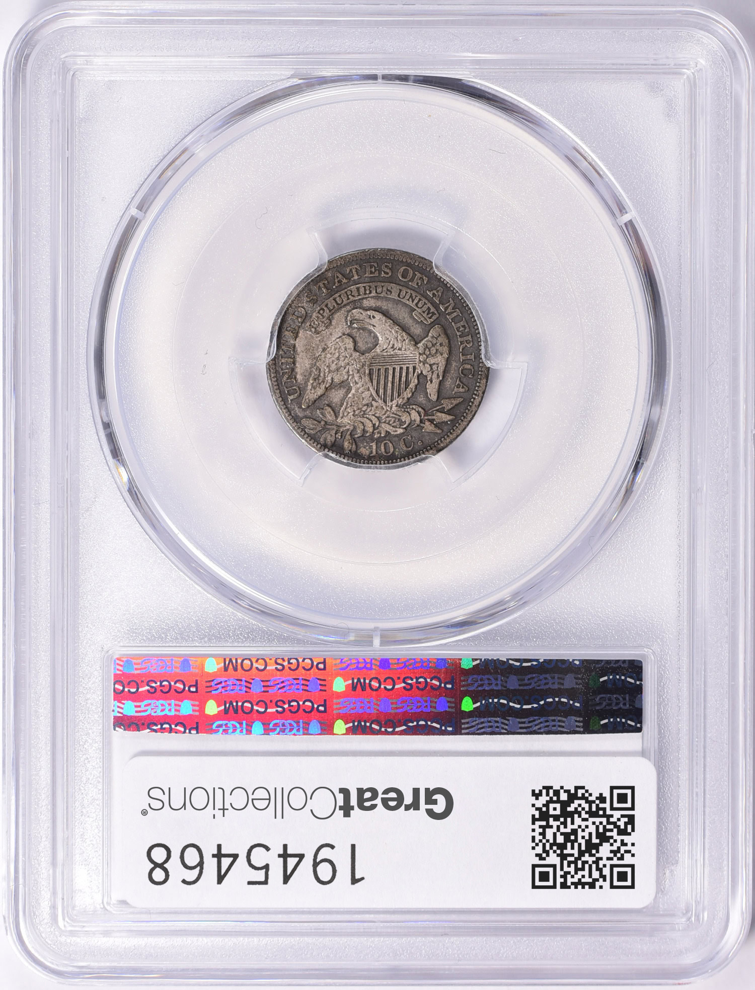 1837 Capped Bust Dime PCGS Genuine VF Details (Item 1945468 ...