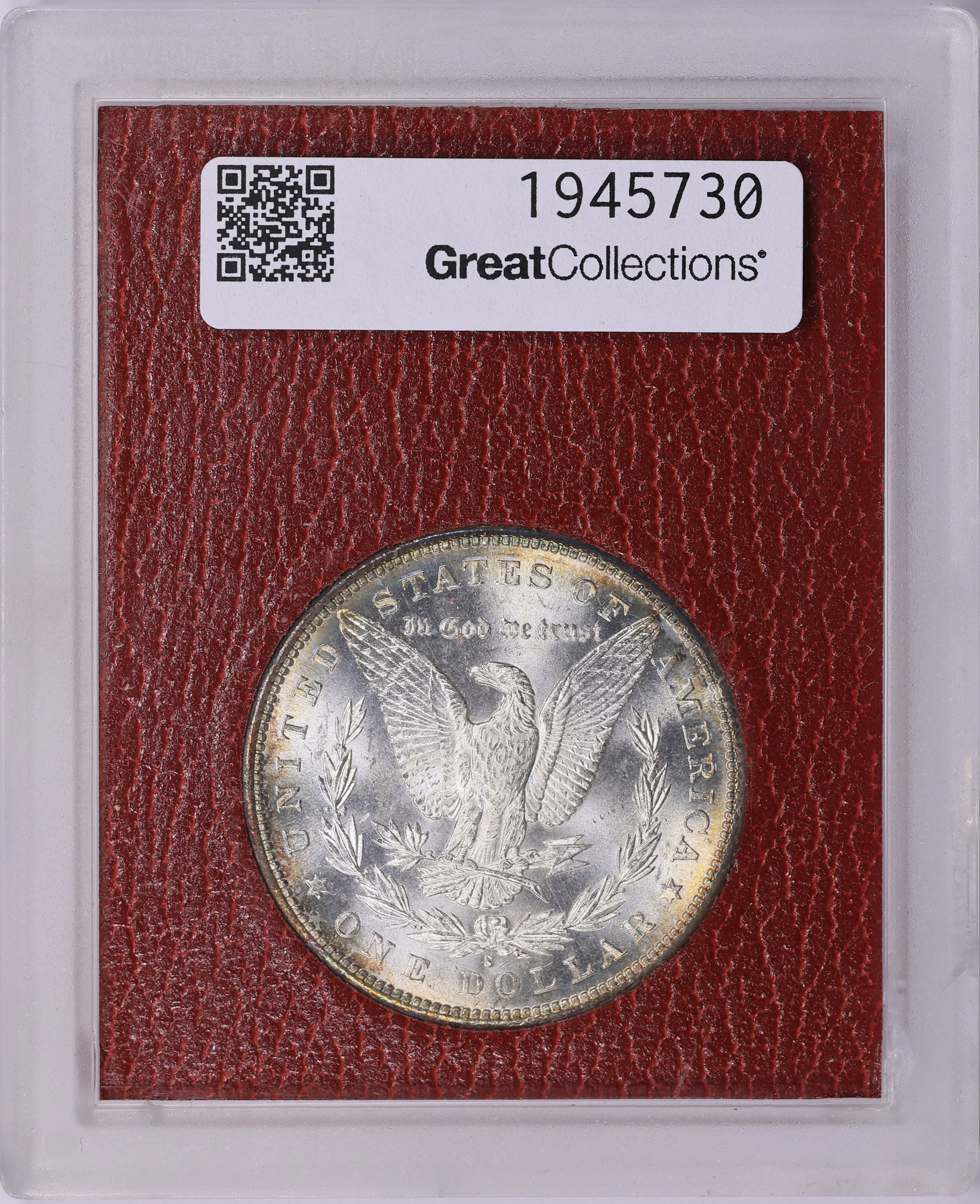 1881-S Morgan Silver Dollar MS-65 (Redfield Collection) (Paramount Red ...
