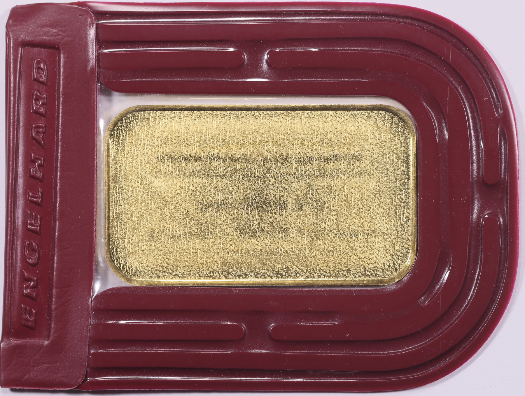 ND Gold 1oz Engelhard Ingot/Bar Uncertified in Original Sealed Plastic ...