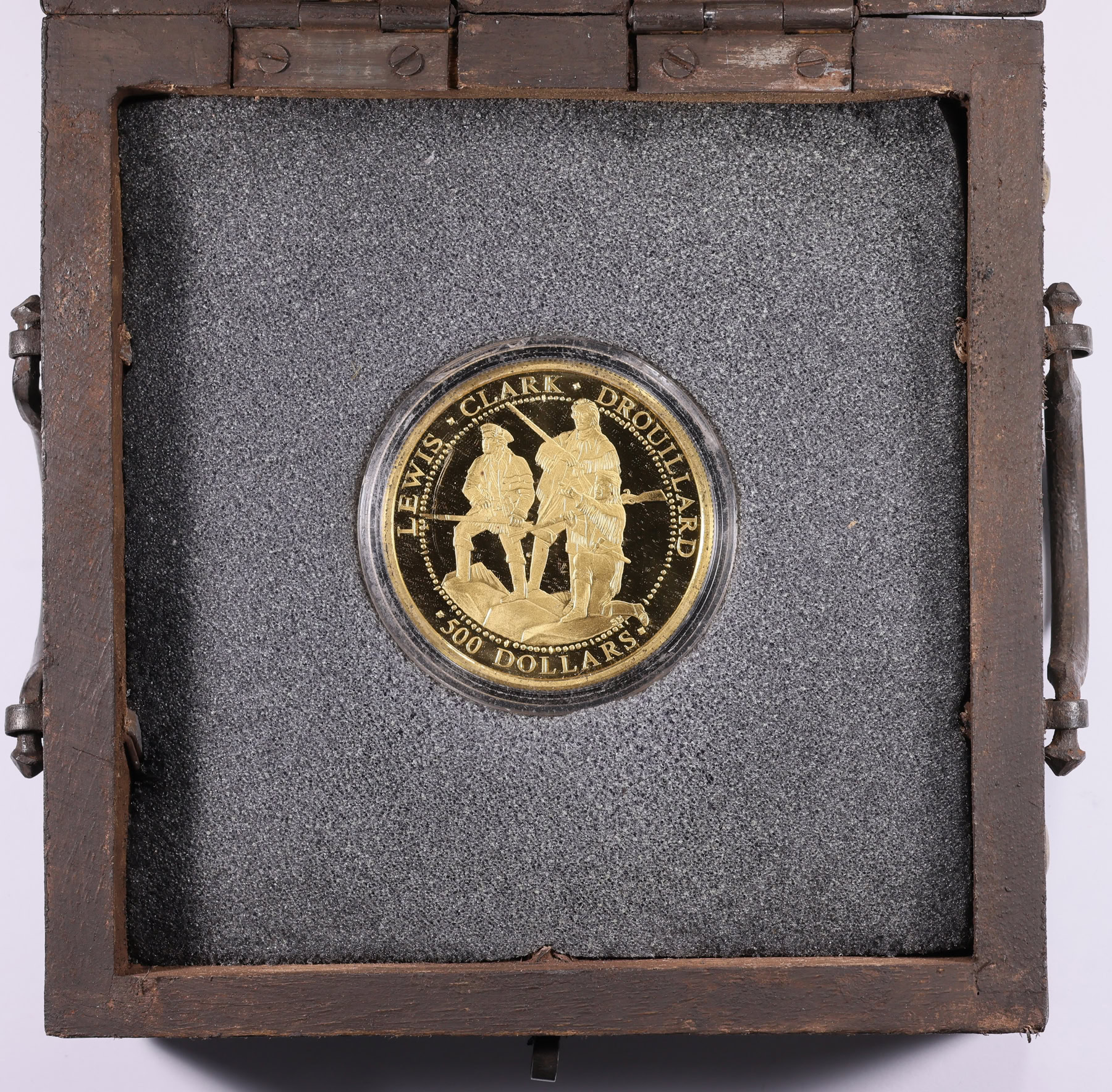 Sovereign Nation of the Shawnee Tribe 2003 Gold $500 Lewis, Clark ...