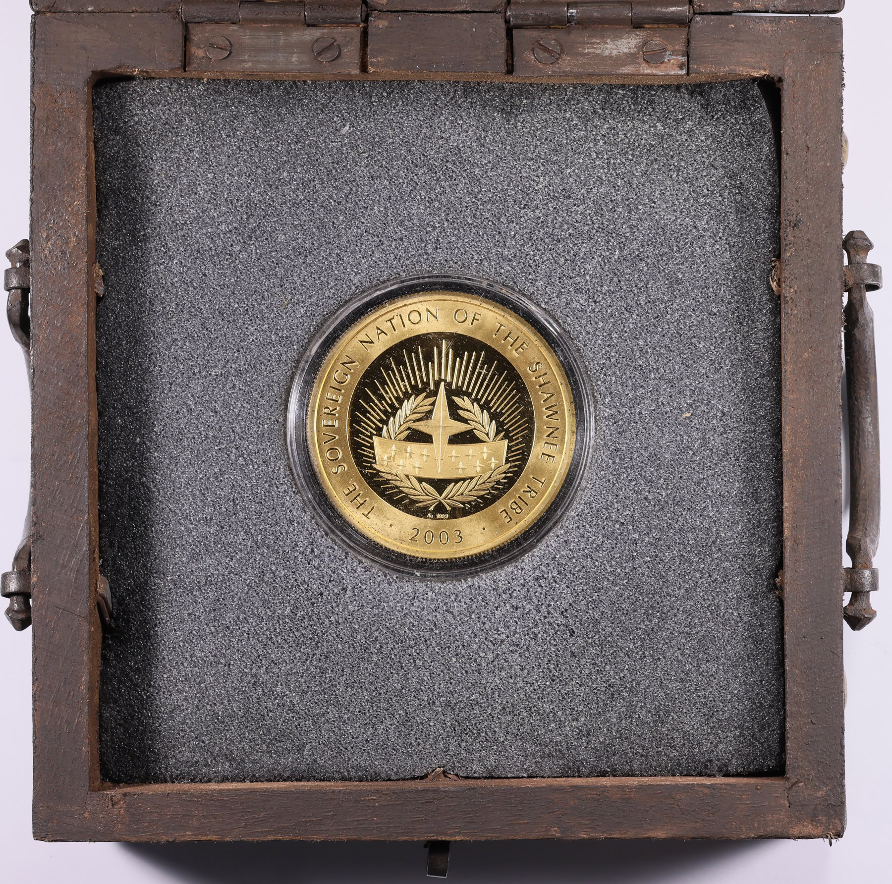 Sovereign Nation of the Shawnee Tribe 2003 Gold $500 Lewis, Clark ...