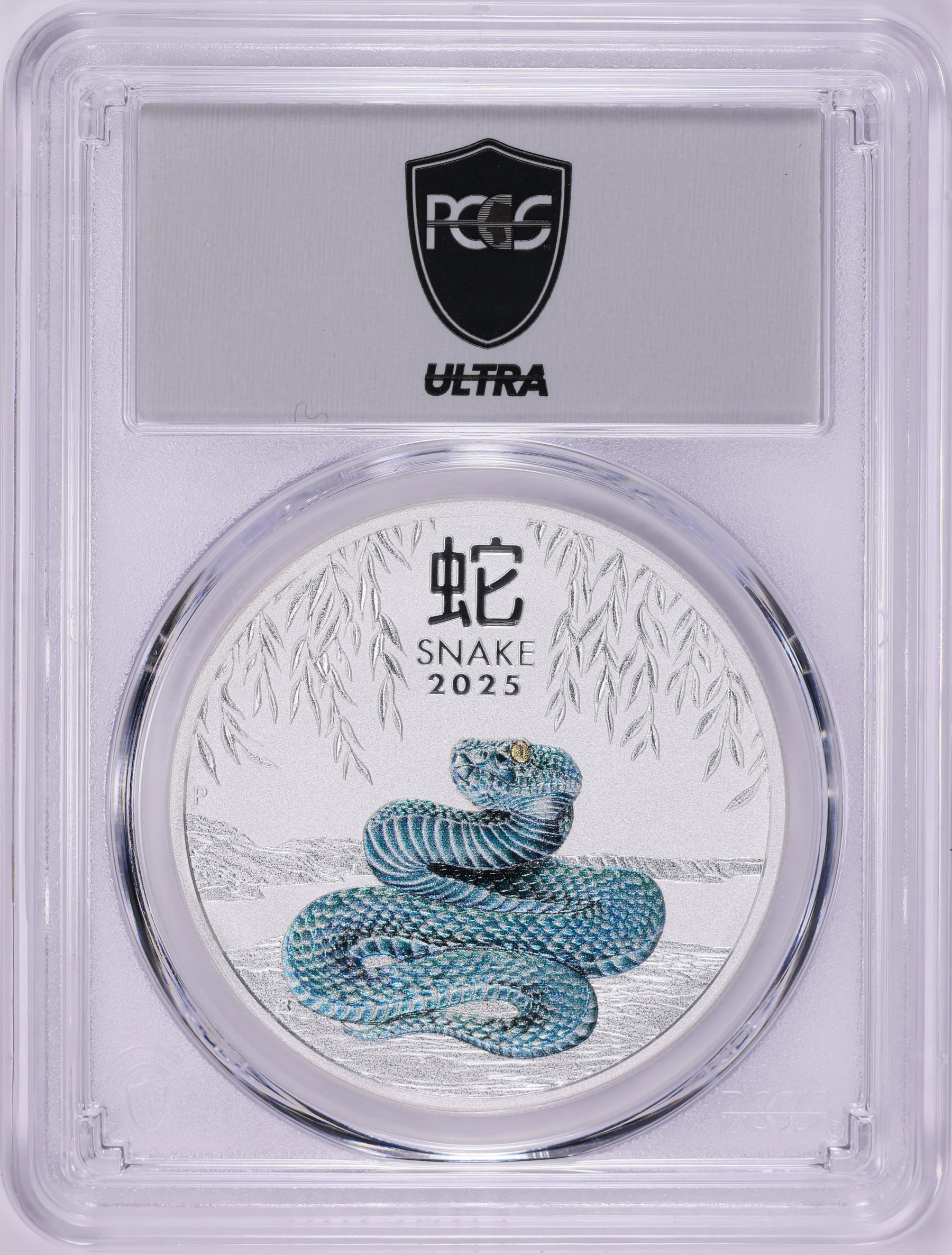 Australia 2025-P Colorized Silver Dollar Lunar Series, Year of the ...